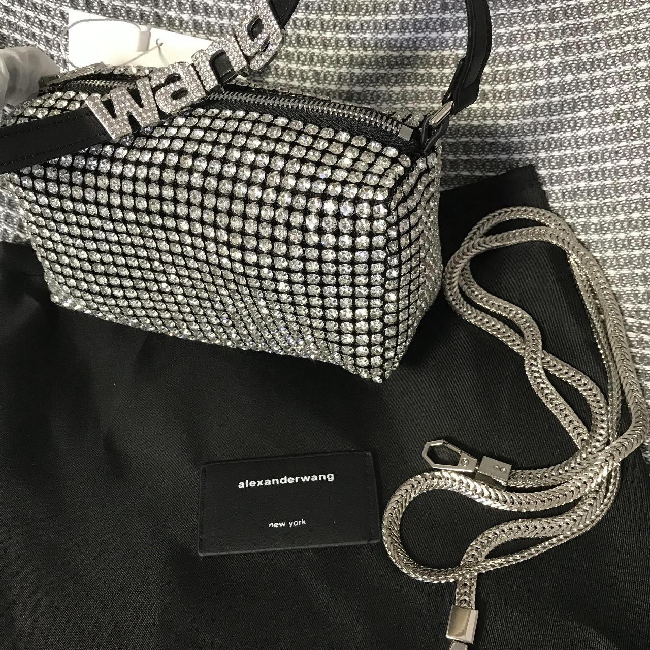 Alexander Wang Diamond Rhinestone Bag Never... - Depop