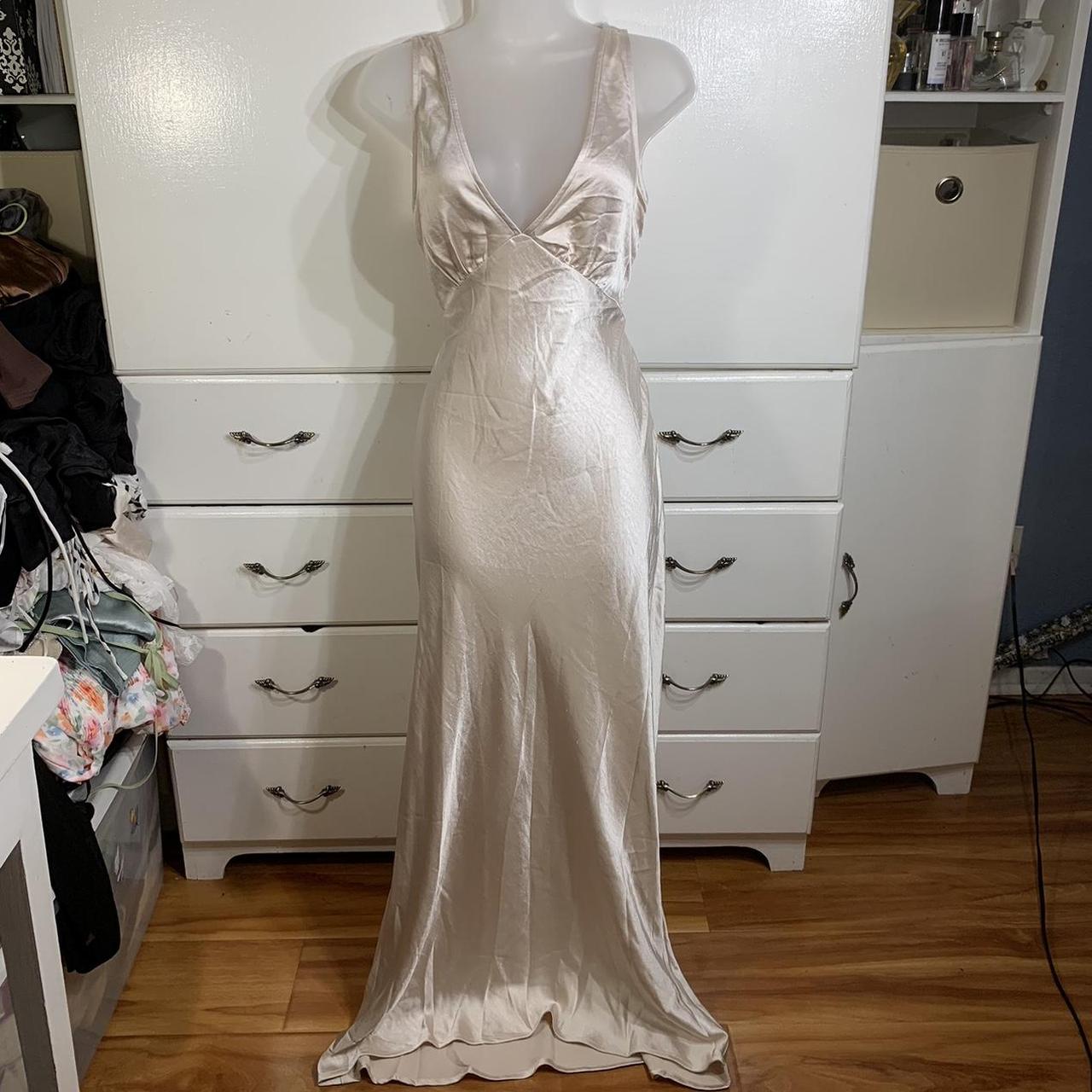 princess polly allegra maxi dress size 4, best fits... - Depop