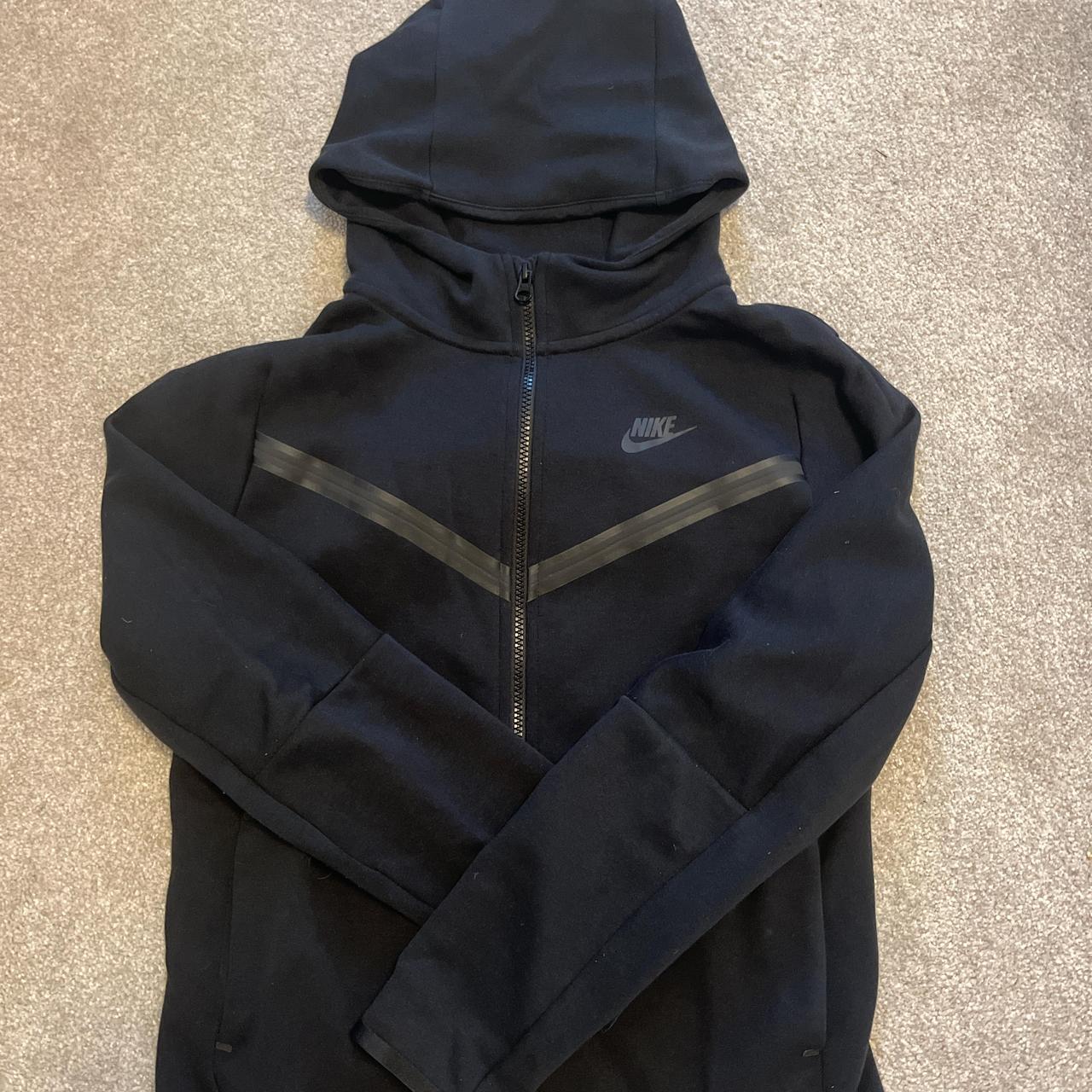Black Nike Old Gen Tech Fleece Hoodie and... - Depop