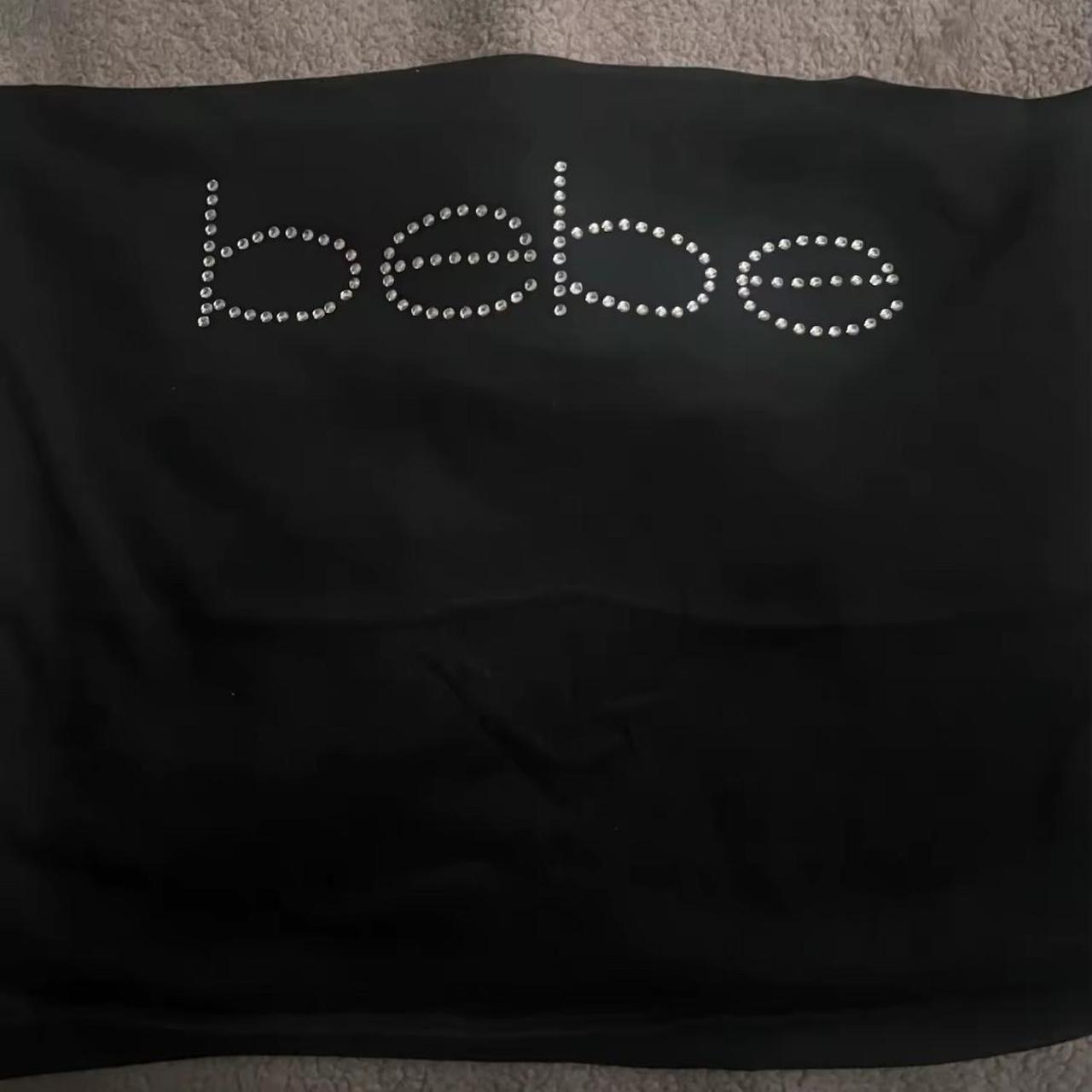 Black Bebe tube top with rhinestone Have multiple... | Depop