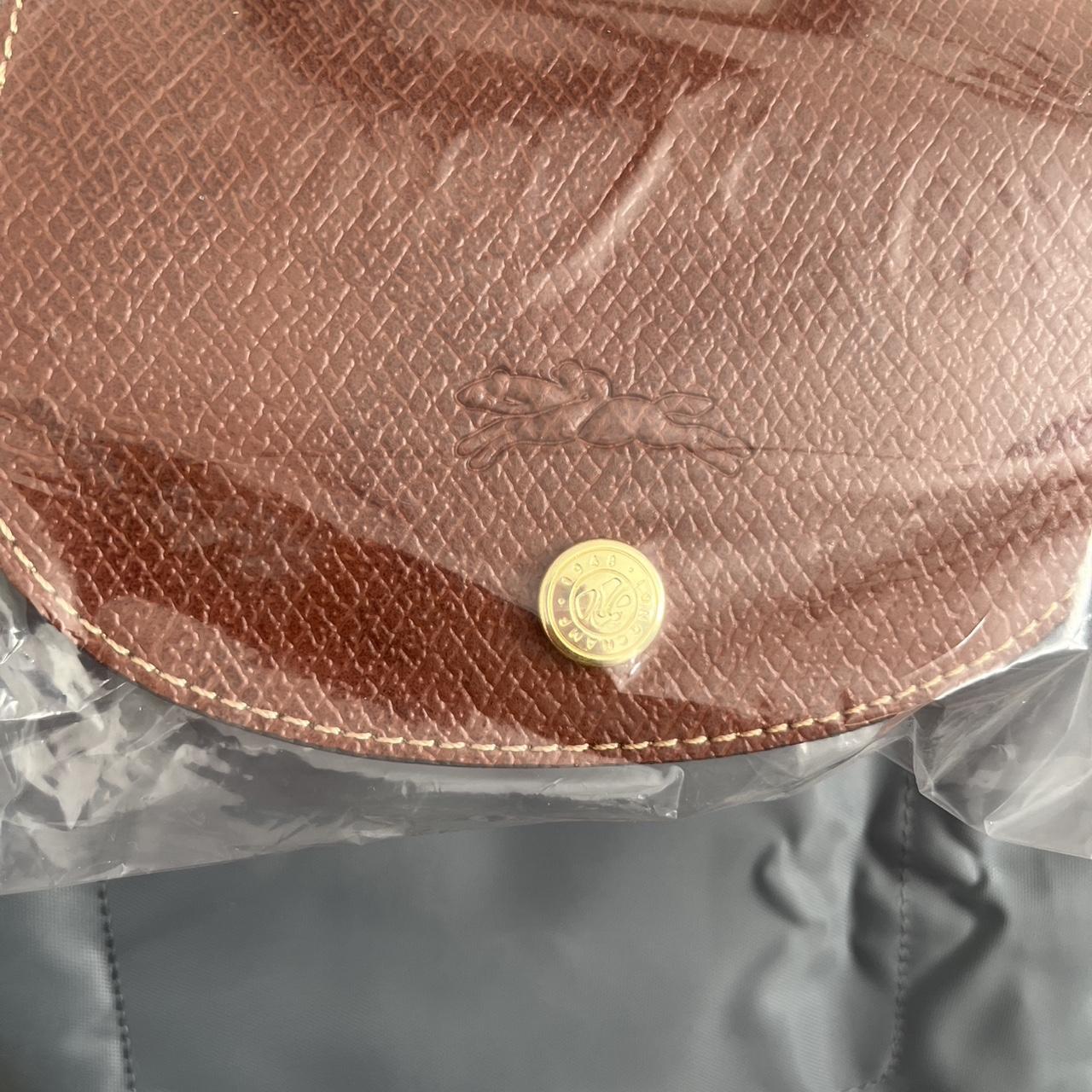 Longchamp like backpack Steel ash grey Brand new | Depop