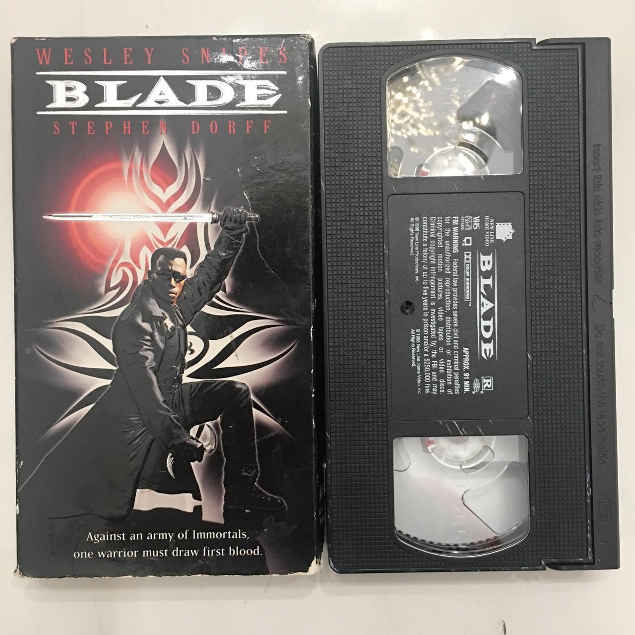 🧛🏿‍♂️ Blade VHS 🧛🏿‍♂️ 📼 Blade grew up to be a vampire... | Depop