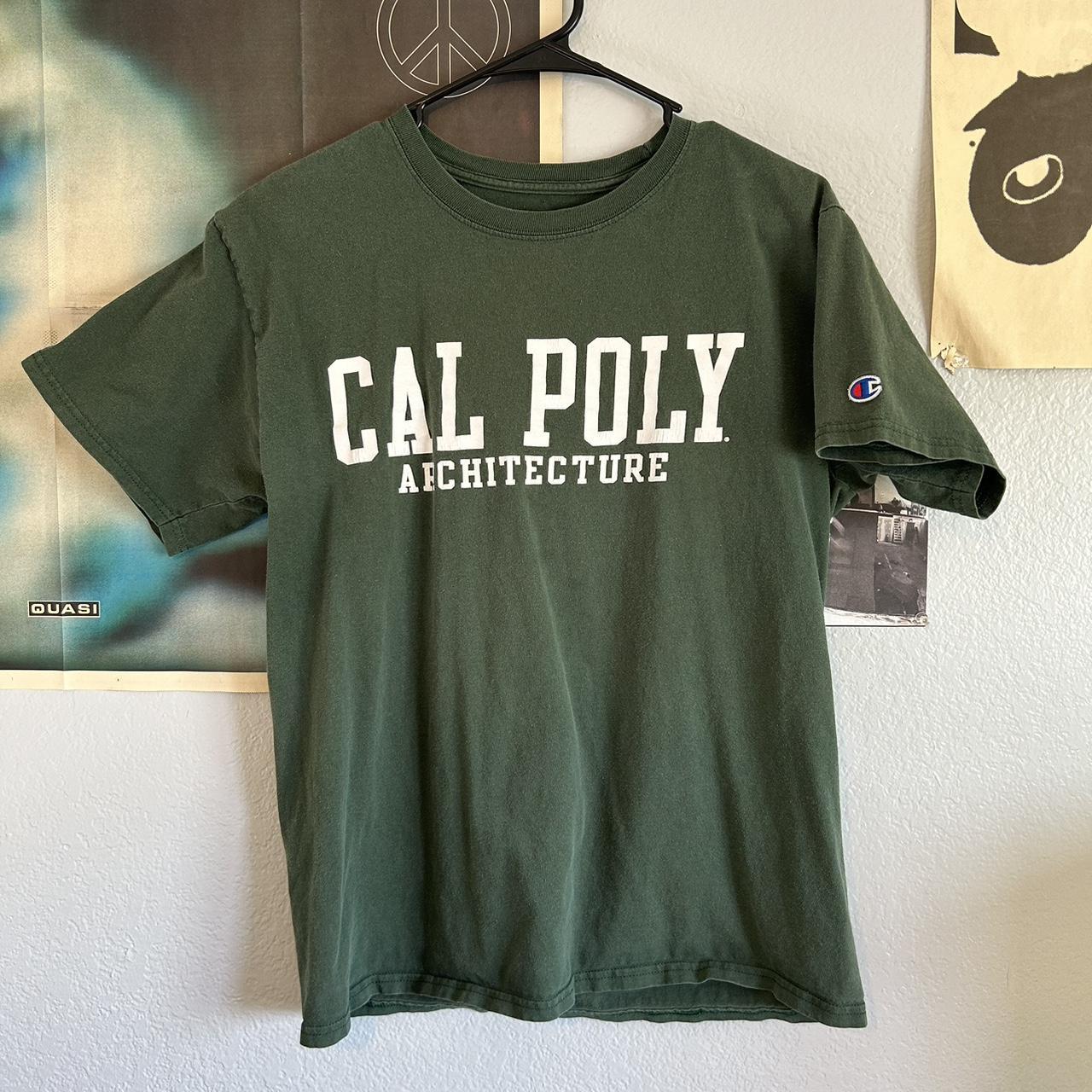 Vintage Cal Poly Architecture Tee - slim fit -... - Depop