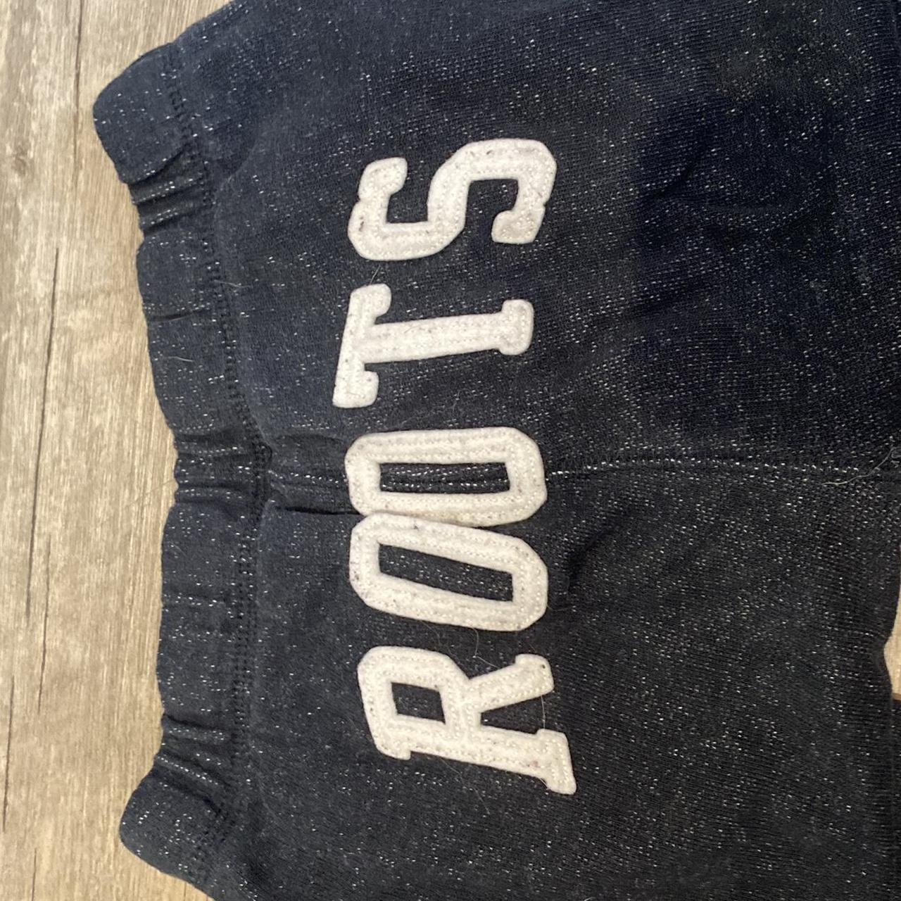 Kids roots pants, they roots on the butt which is... - Depop