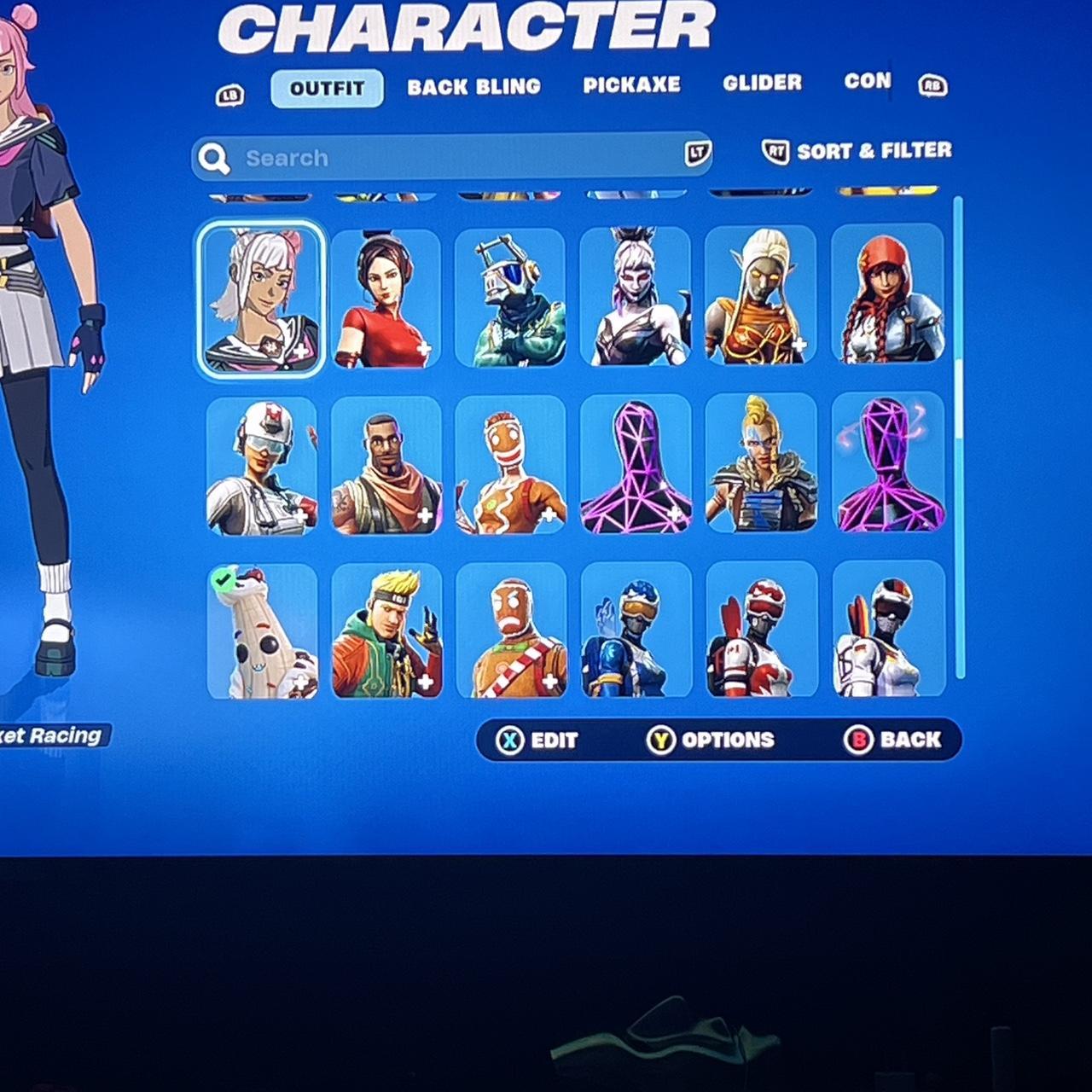 OG Fortnite account with 180 skins, 75+ pickaxes,... - Depop