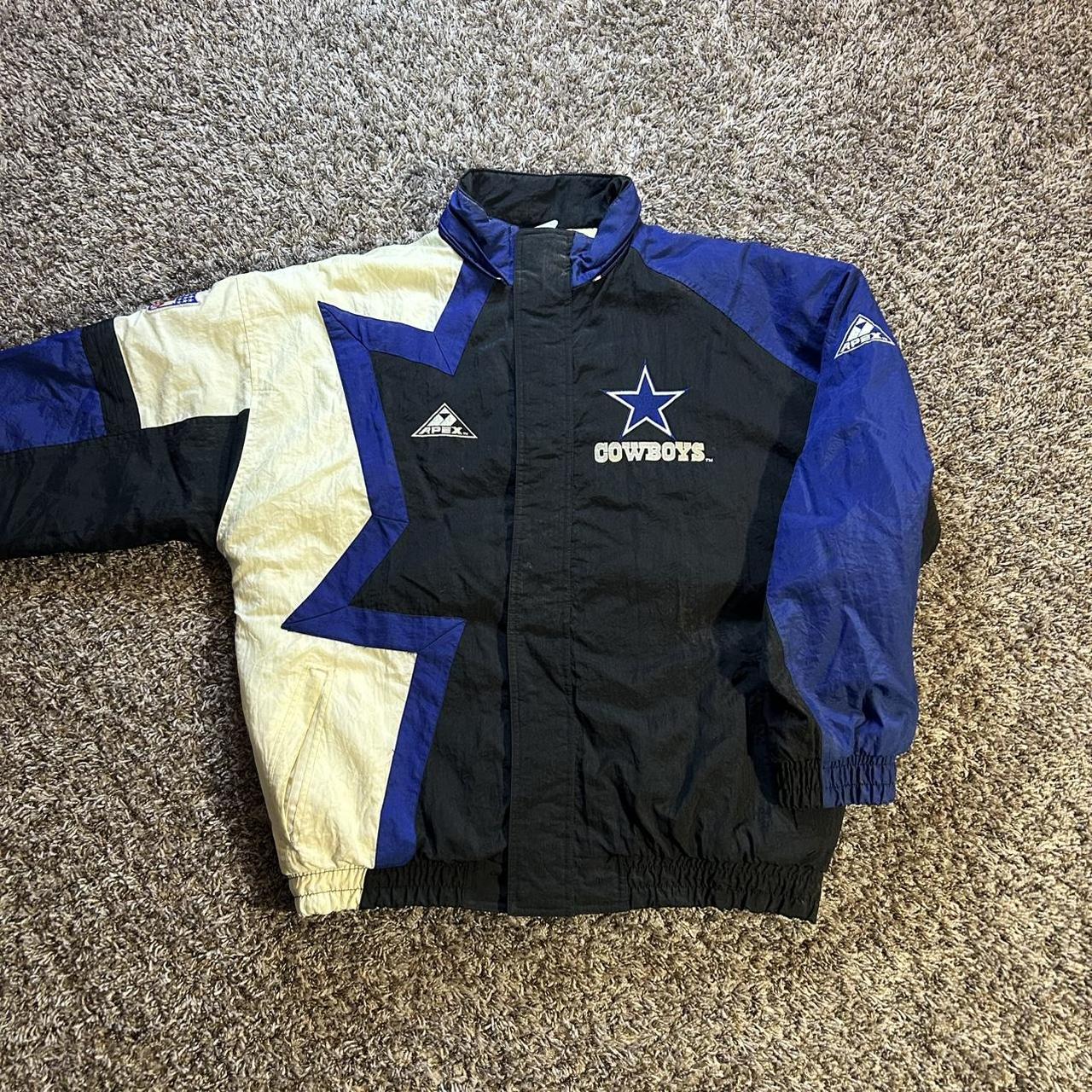 Vintage 90s Apex Cowboys Puffer Jacket Just Needs... | Depop