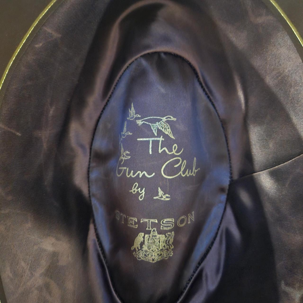 Vintage Stetson gun club hat stamped from... - Depop