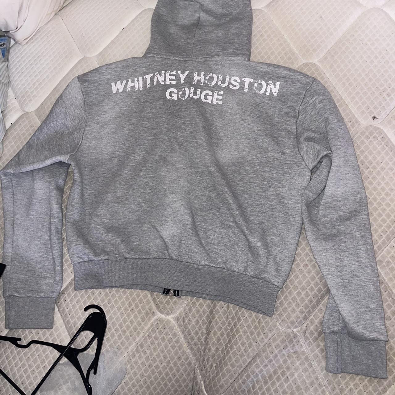 Gougeworldwide Whitney Houston zip-up medium double... | Depop