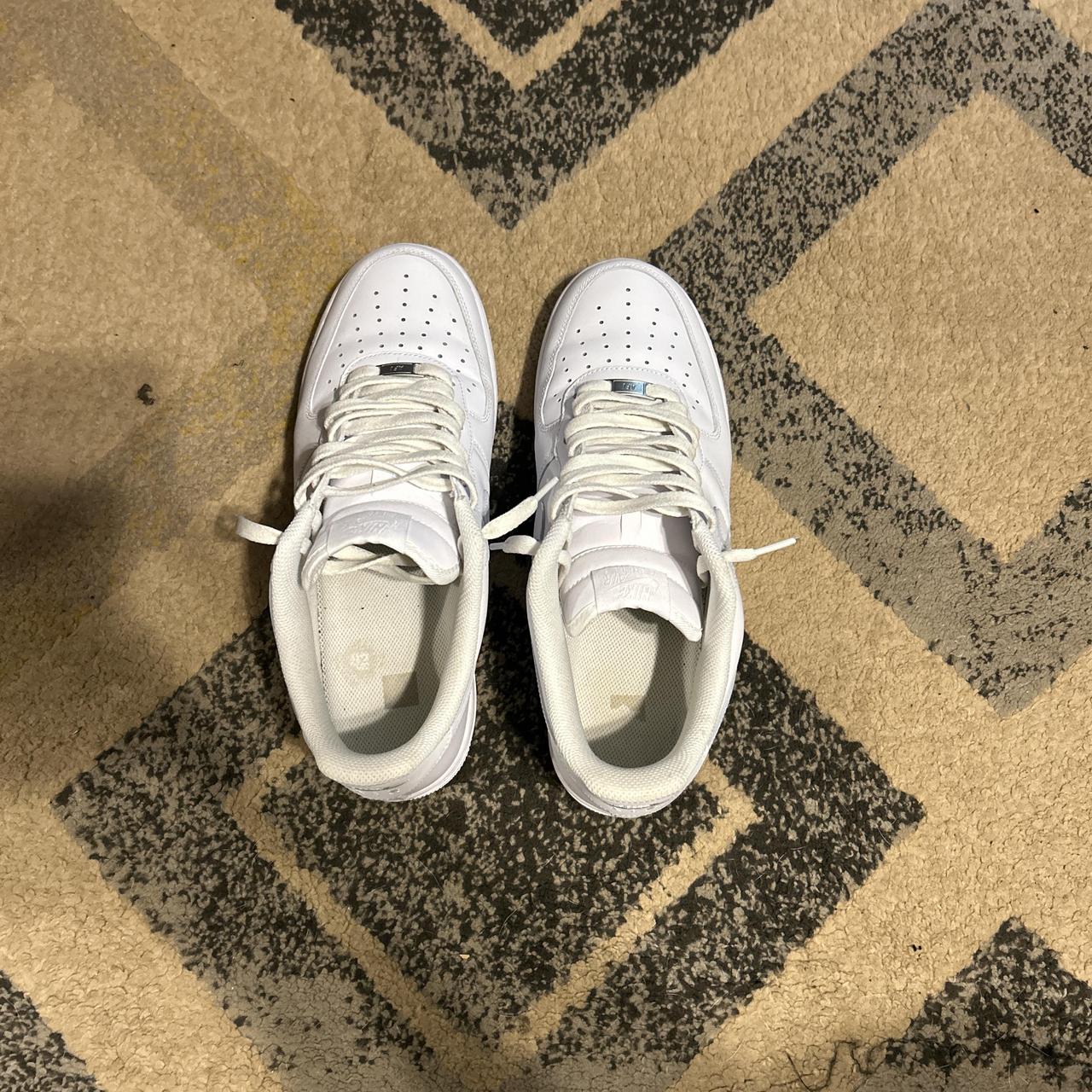 Clean af1 barely worn only a few marks send offers - Depop