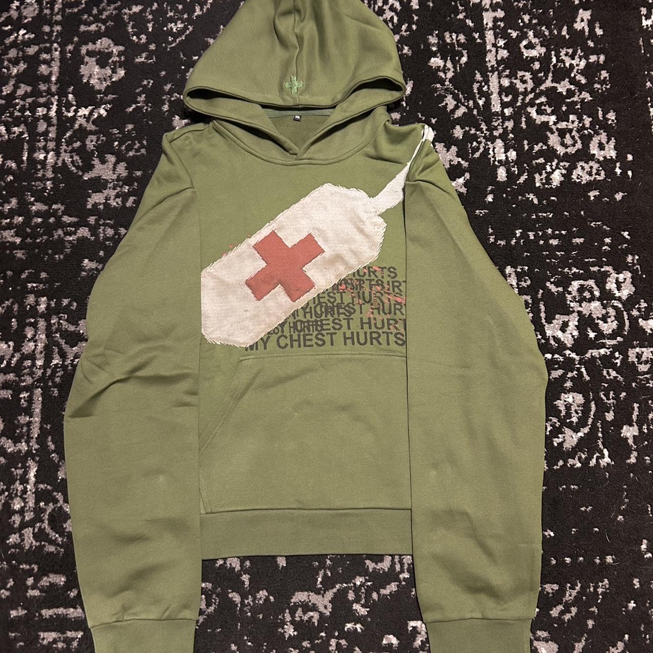 Rueful bandage hoodie brand new not taking offers... | Depop