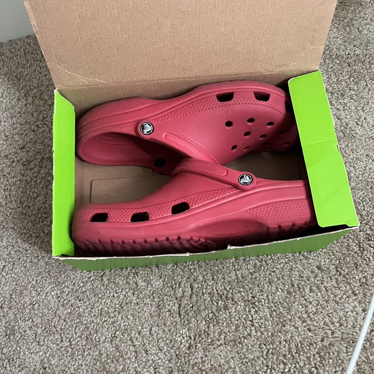 Red crocs #crocs #shoes #red #calm - Depop