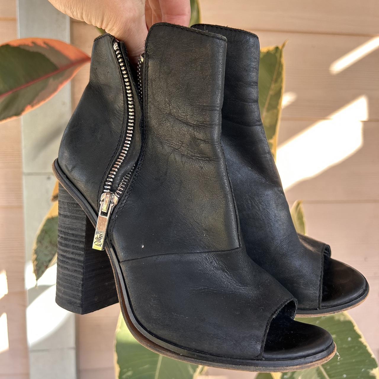 Wittner heeled ankle boots All leather upper Black... - Depop