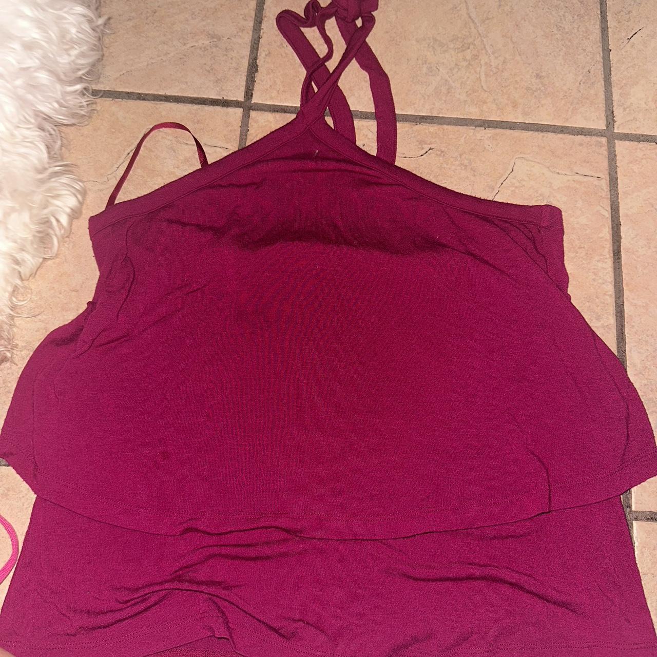 Pink going out top. It’s a blouse you can dress up... - Depop