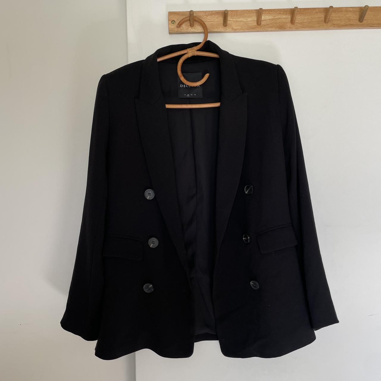 Decjuba double breasted blazer, size 10. Small... - Depop