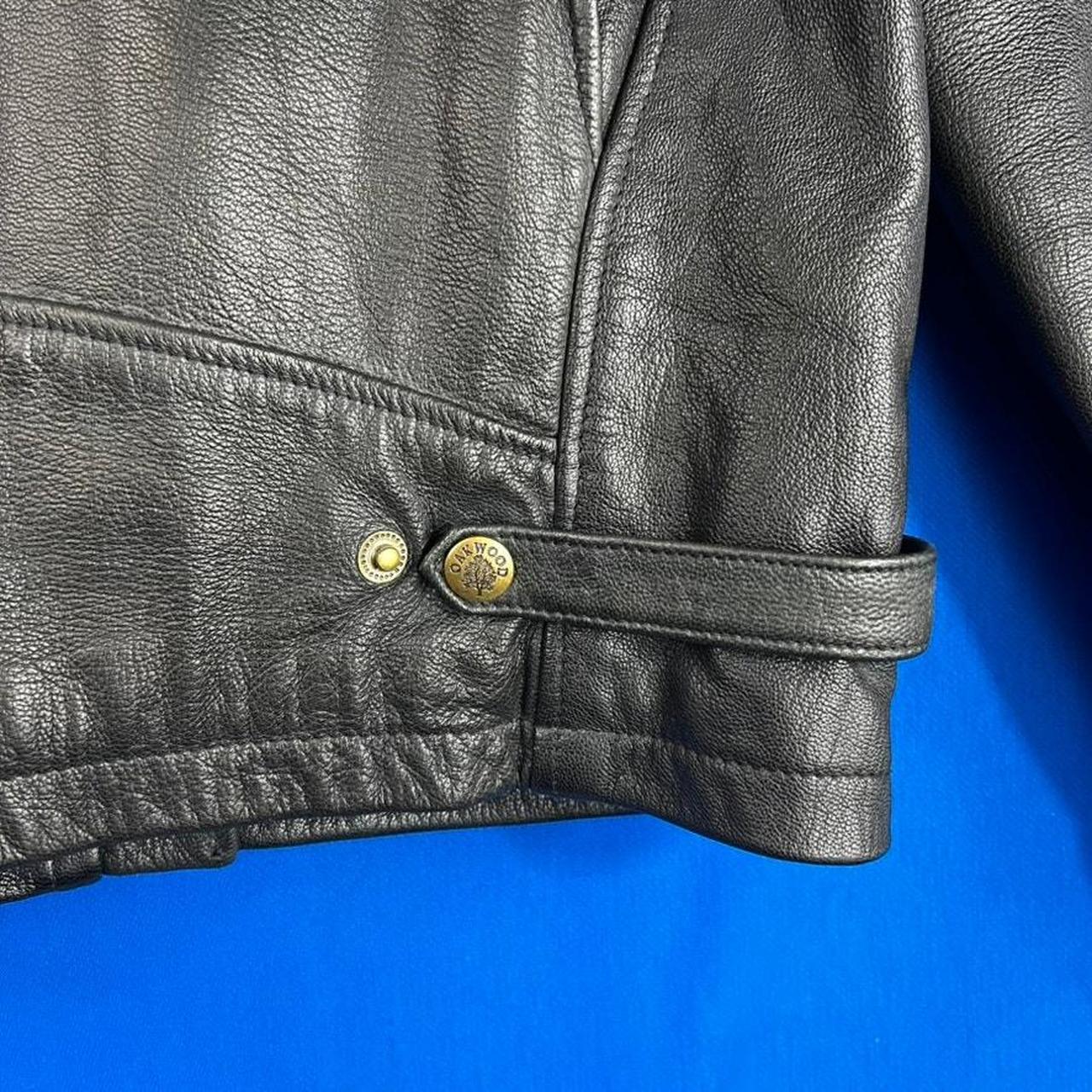 Repop Oakwood Classic leather jacket. It's a super... | Depop