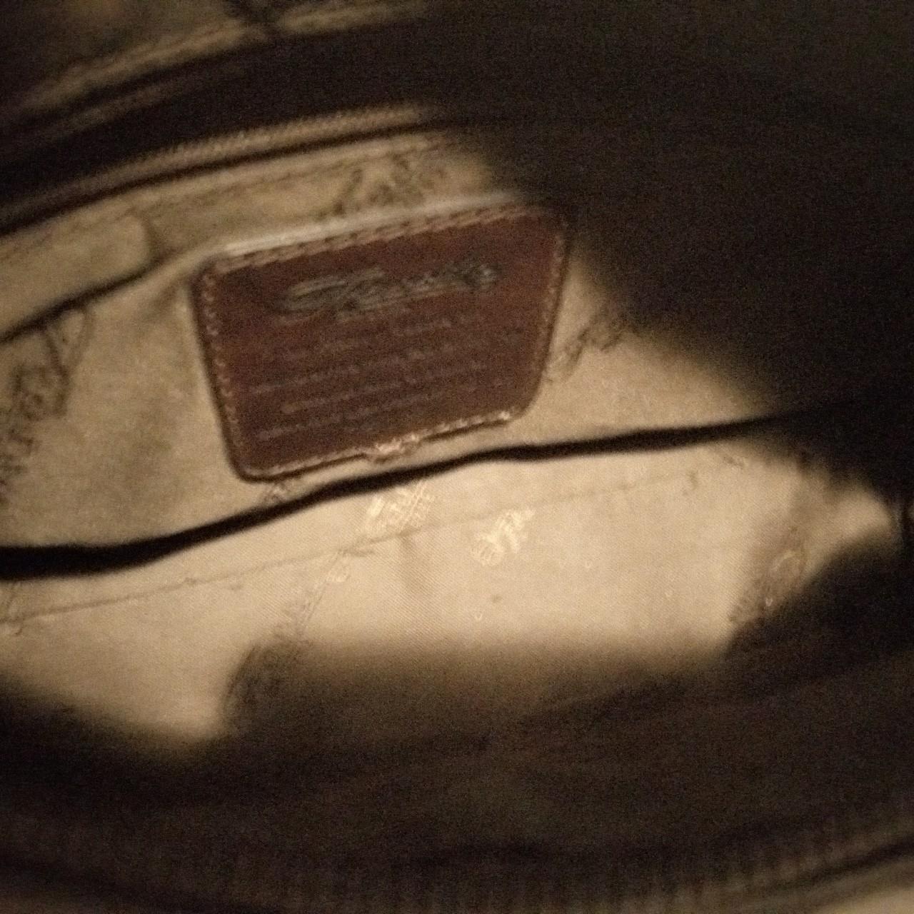 Classic brown pebbled leather Fossil shoulder bag.... - Depop