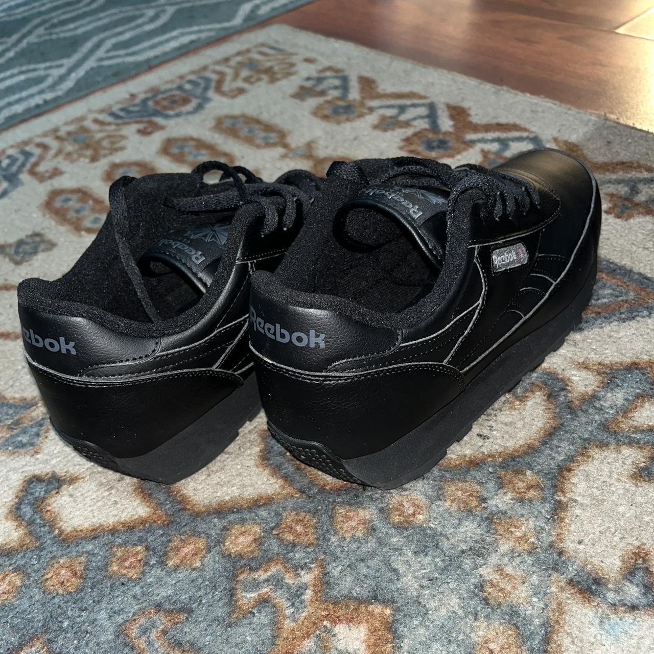 Reebok Classic Renaissance Black Shoes Size:... | Depop
