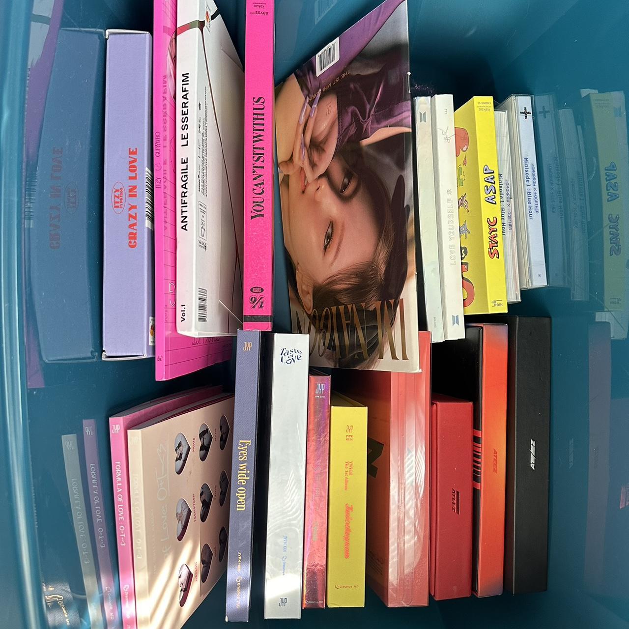 ‼️SELLING ALL KPOP ALBUMS SHOWN‼️ Selling all my KPOP... - Depop
