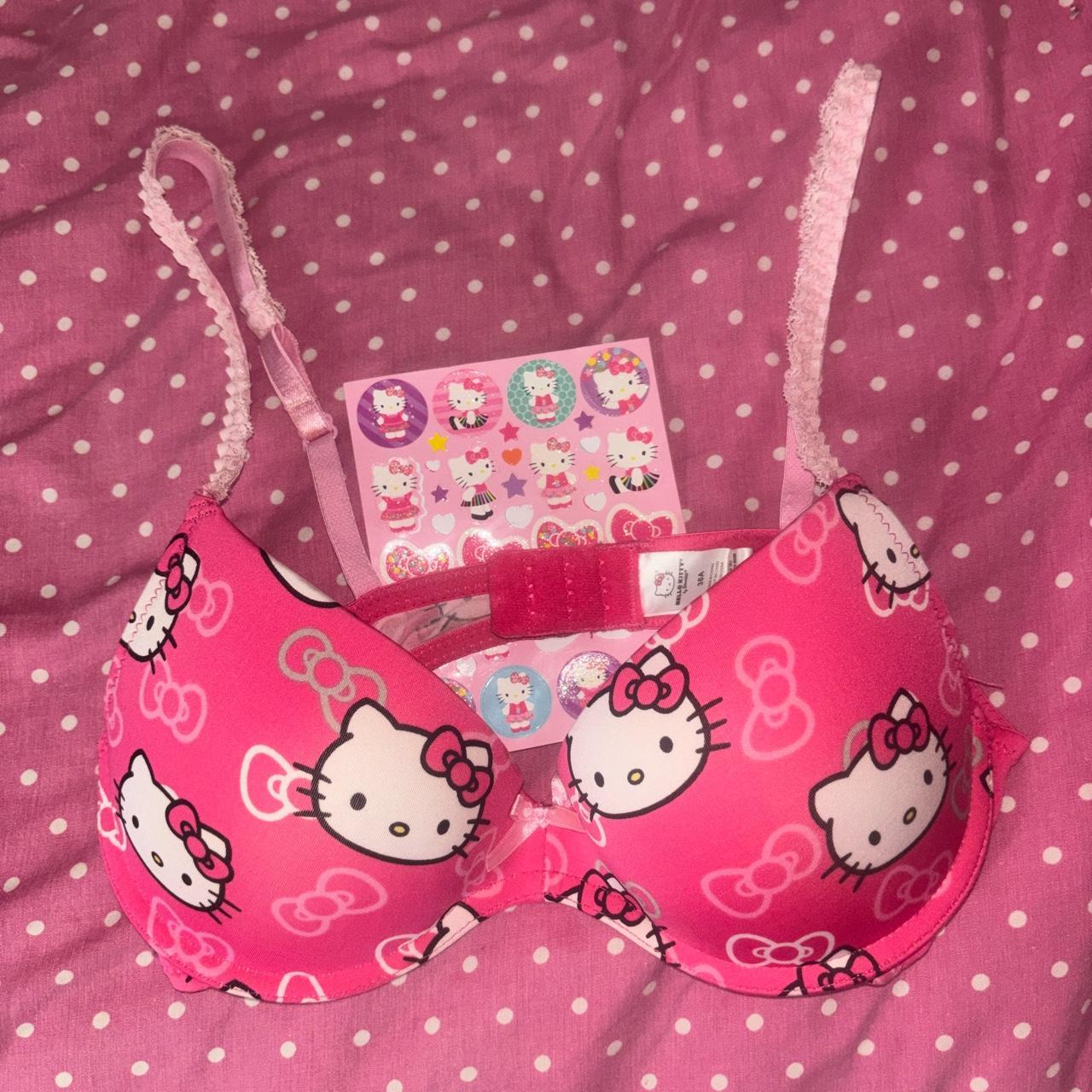 Pink Hello Kitty Bra🎀 🩷36A🩷 - Depop