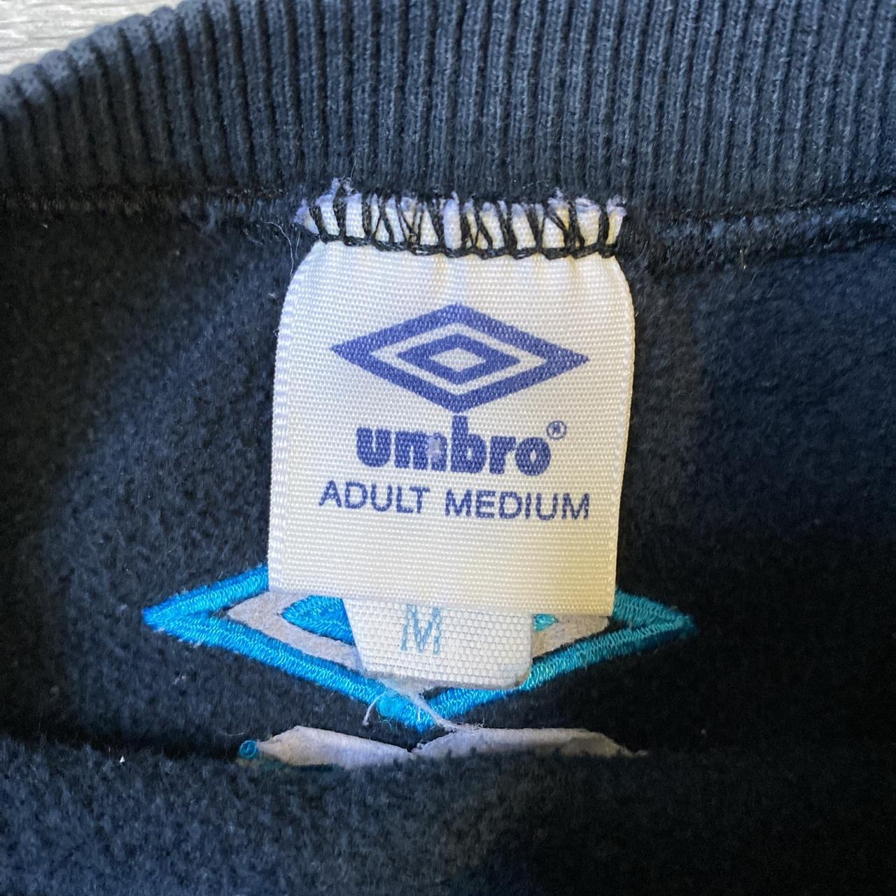 Vintage Umbro Sweatshirt Big Logo 90s Retro Pullover... - Depop