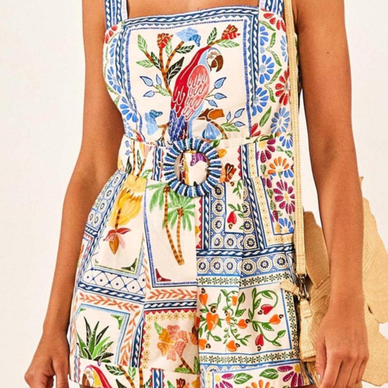 Farm Rio romper - Depop