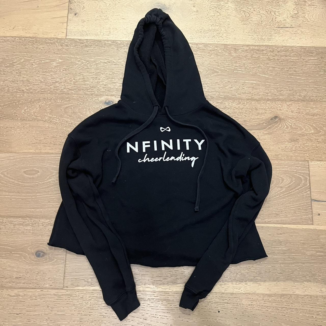 NFINITY Cheer Cropped hoodie - Depop