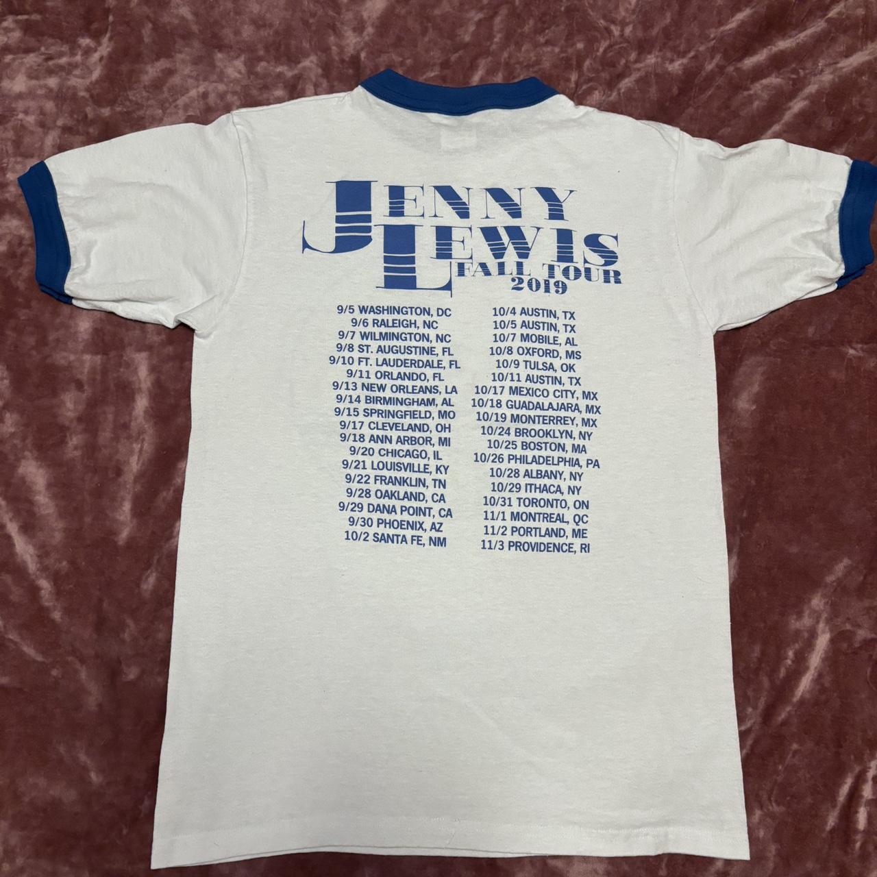 Jenny Lewis 2019 Fall tour shirt Worn once - Depop