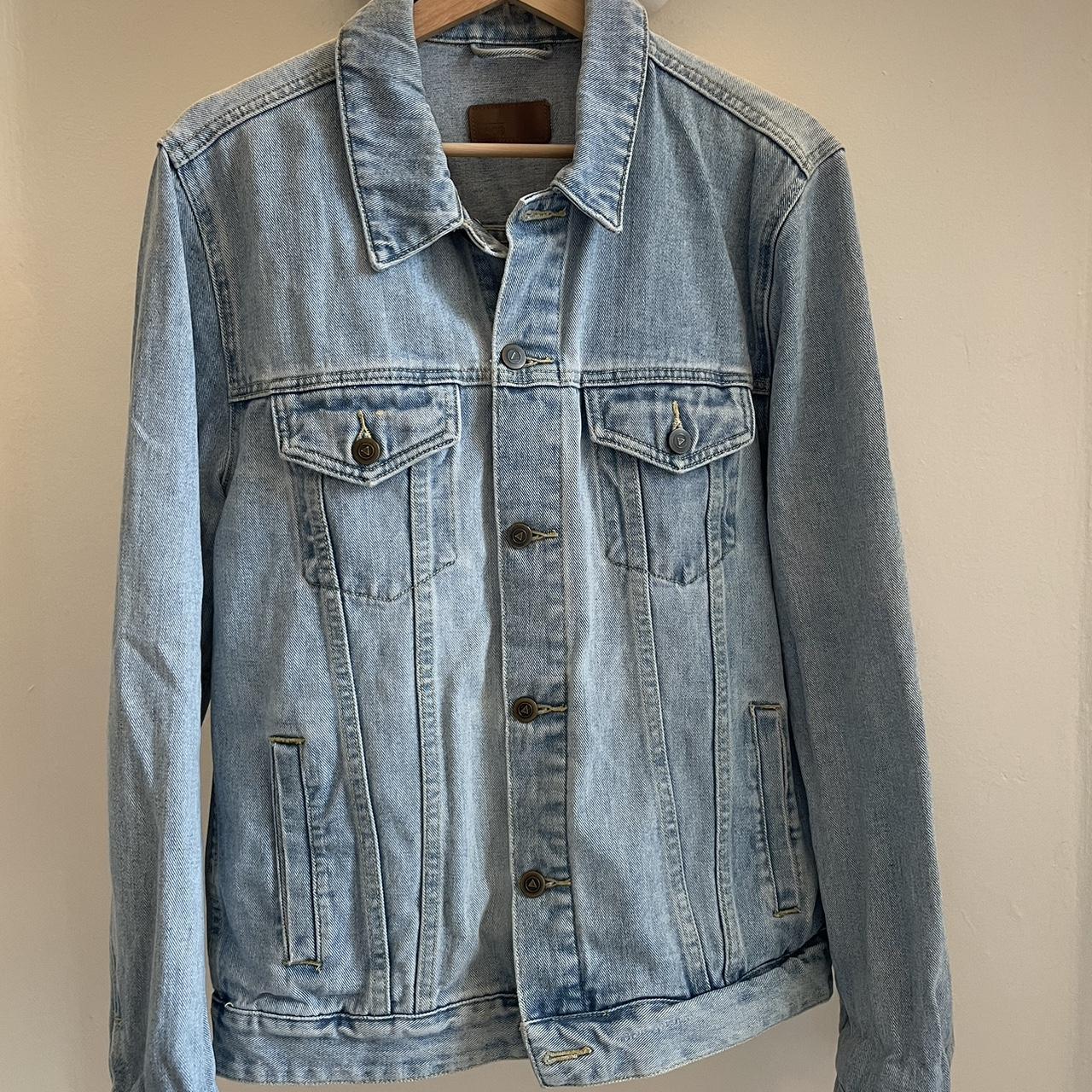 ASOS Jean Jacket *fits more like a medium than a... - Depop