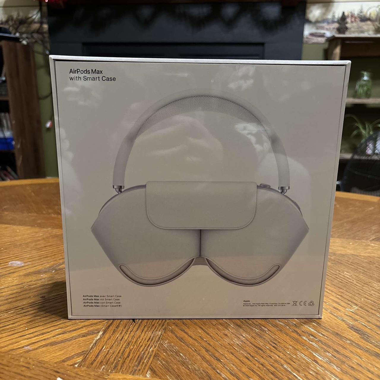 Brand New Apple AirPod Max (silver) Still sealed in... - Depop