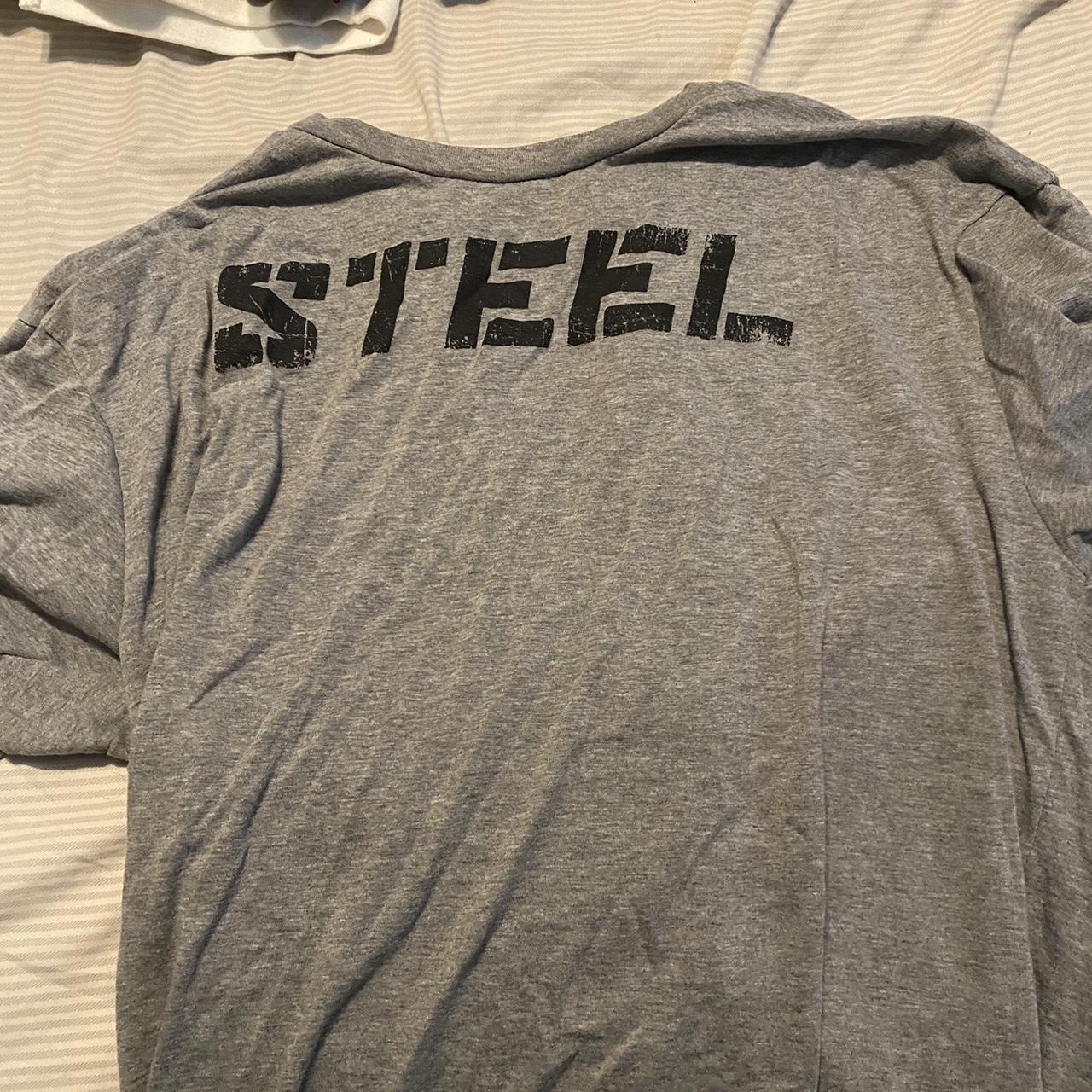 Steel XL tshirt - Depop