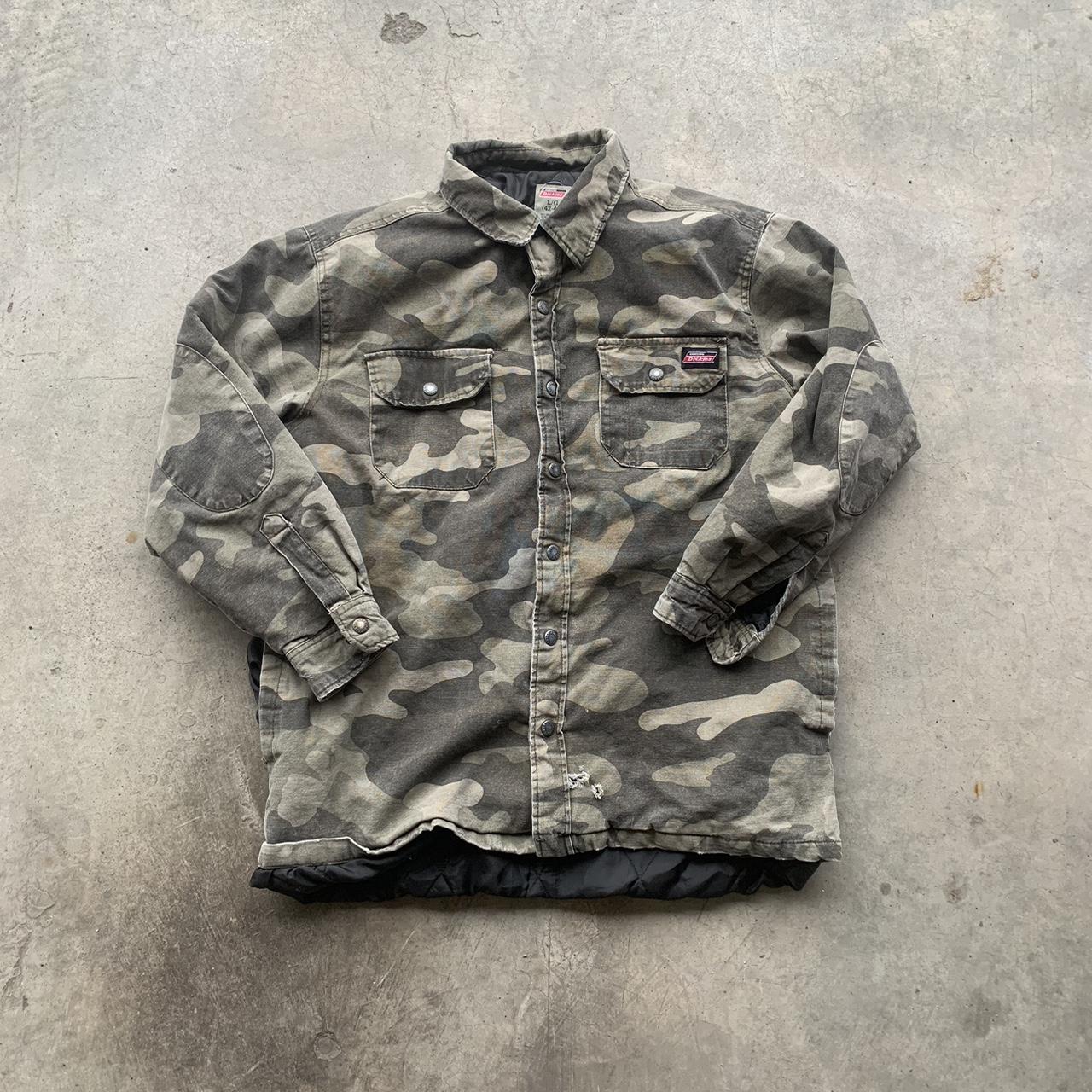 Dickies genuine Camo Detroit jacket | large |... - Depop