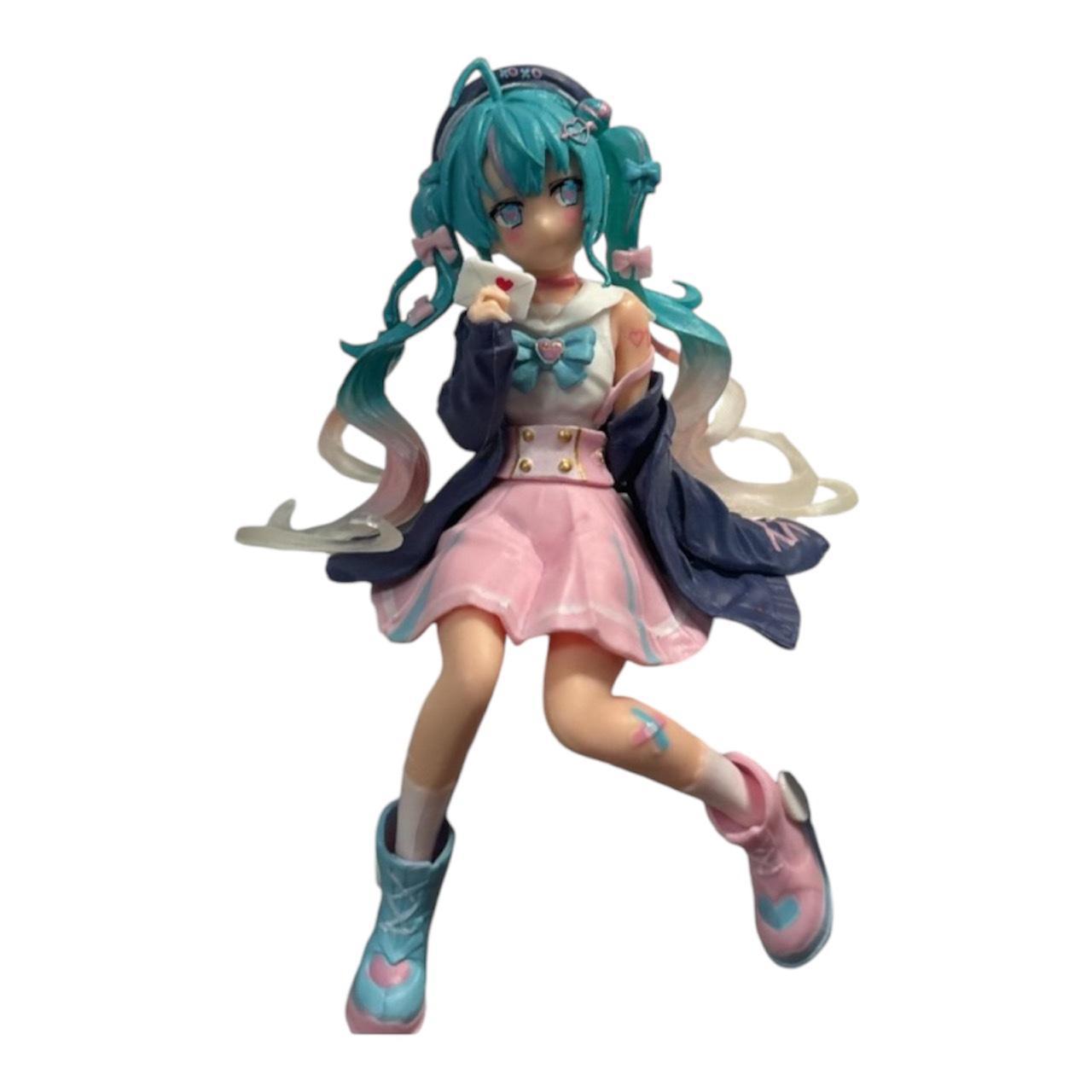 Hatsune Miku sitting Collectible Figure ... | Depop
