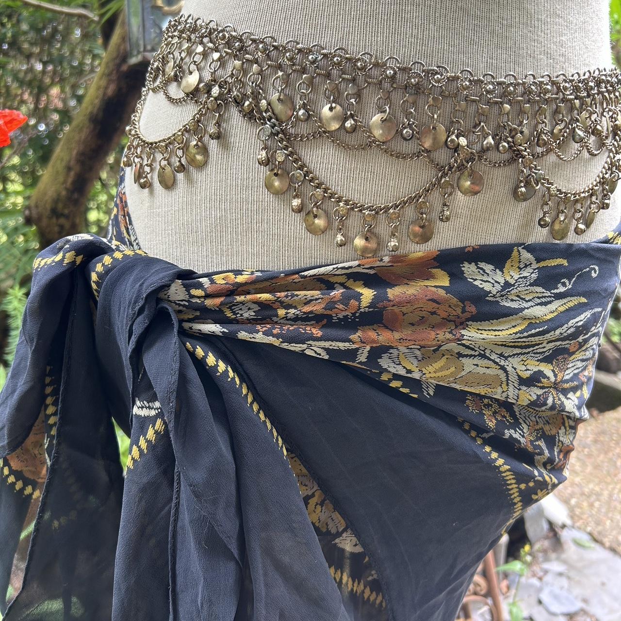 Hippy festival coin chain waist belt - Depop