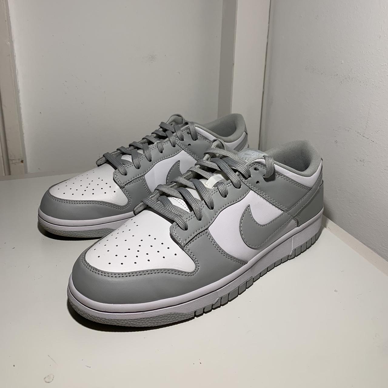 Nike Grey Fog Low Dunks ... - Depop