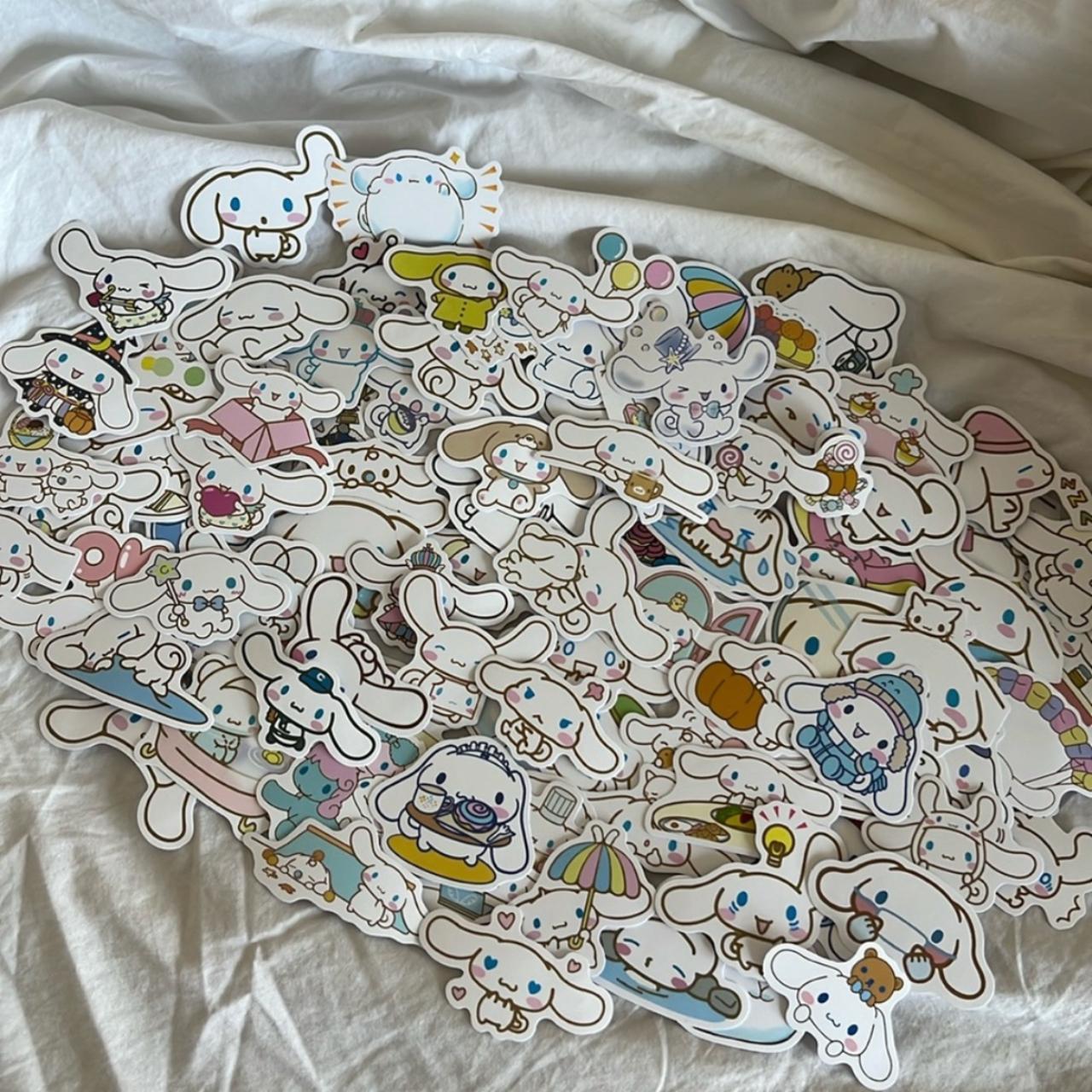 90 Cinnamoroll Stickers hello kitty cute kawaii... | Depop