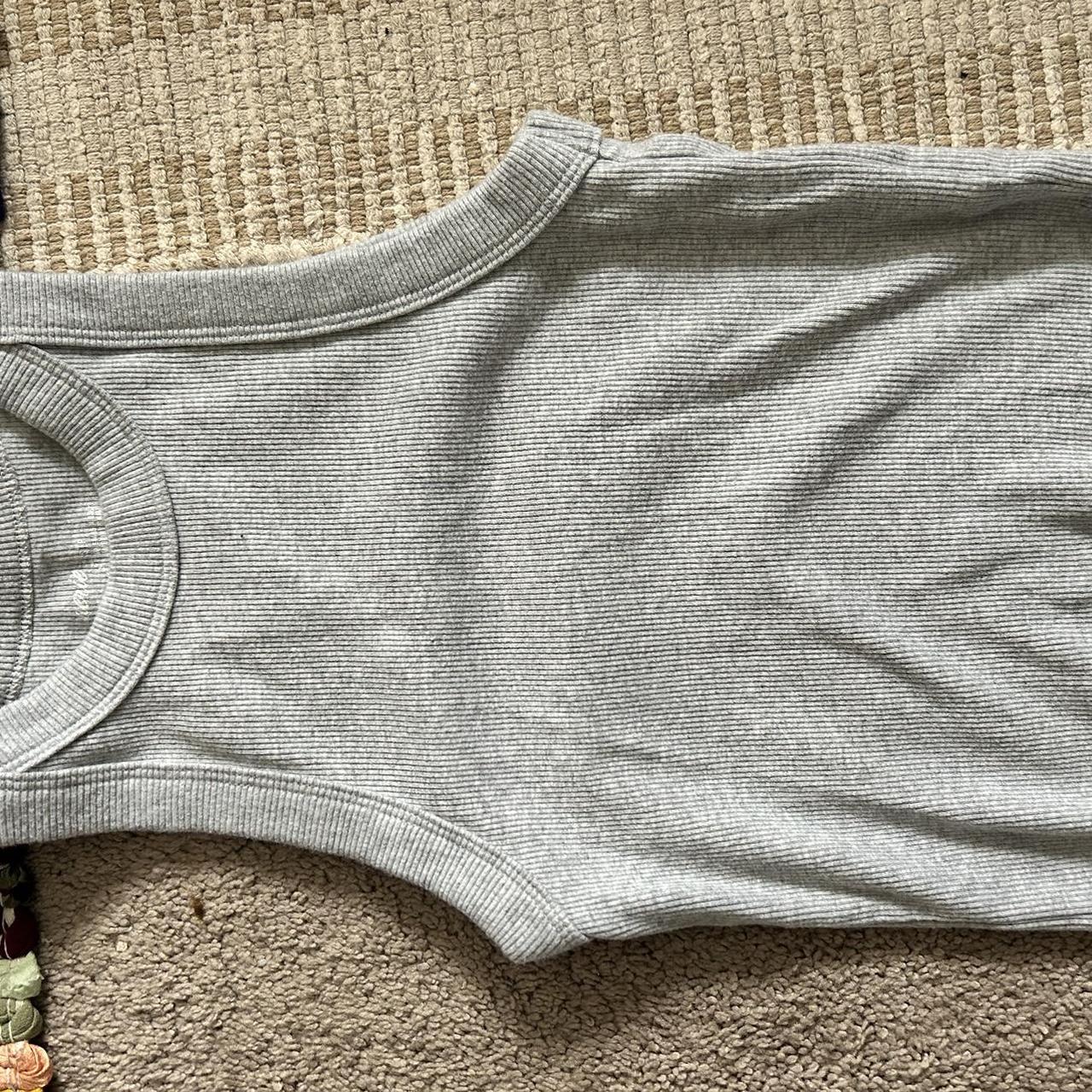 grey arie tank top never worn but doesn’t have new... - Depop