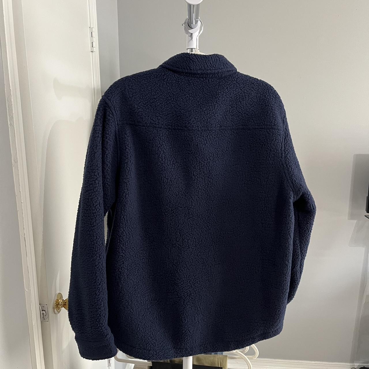 Polo Ralph Lauren Fleece Button Up Jacket #vintage... - Depop