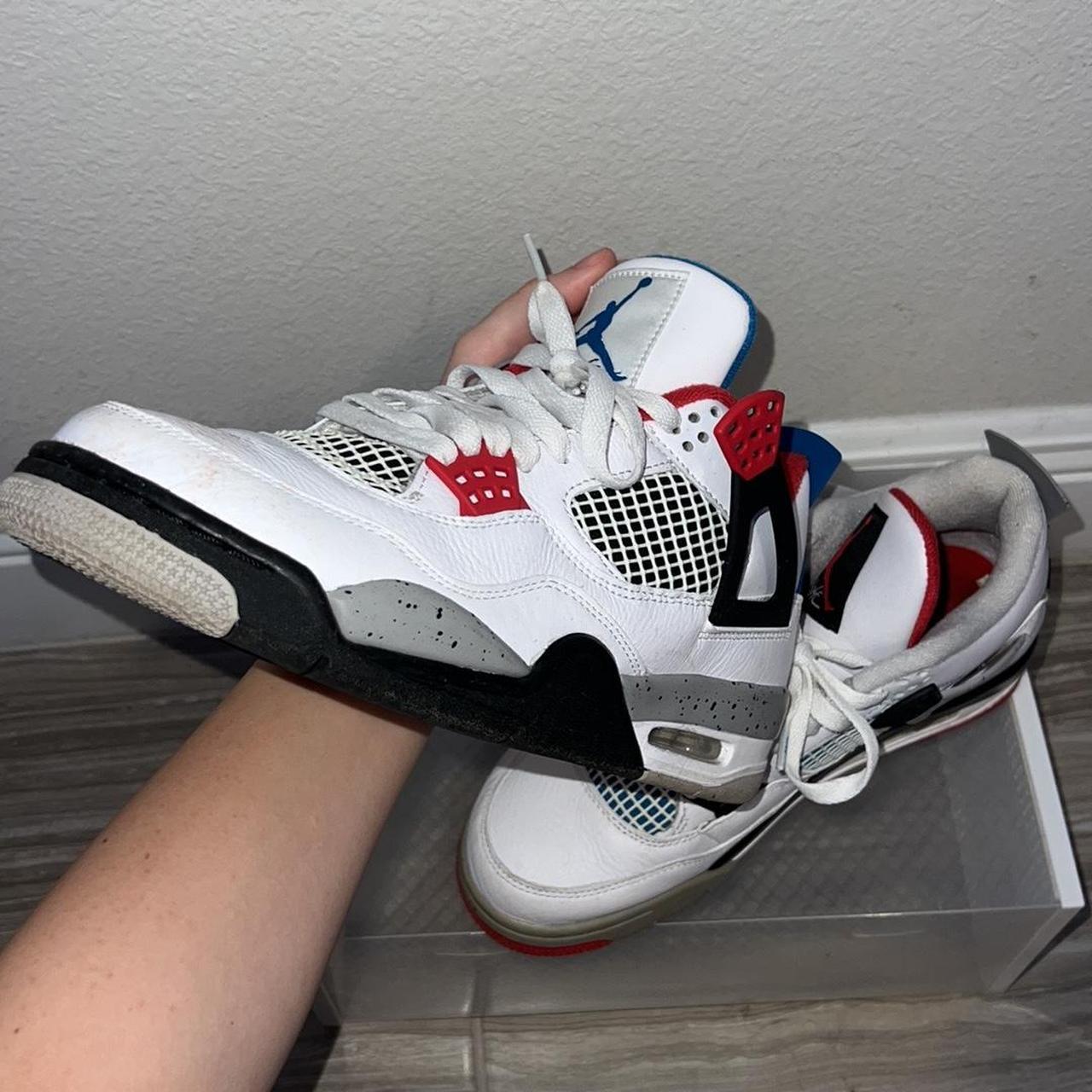 Jordan 4 Retro What The - Depop