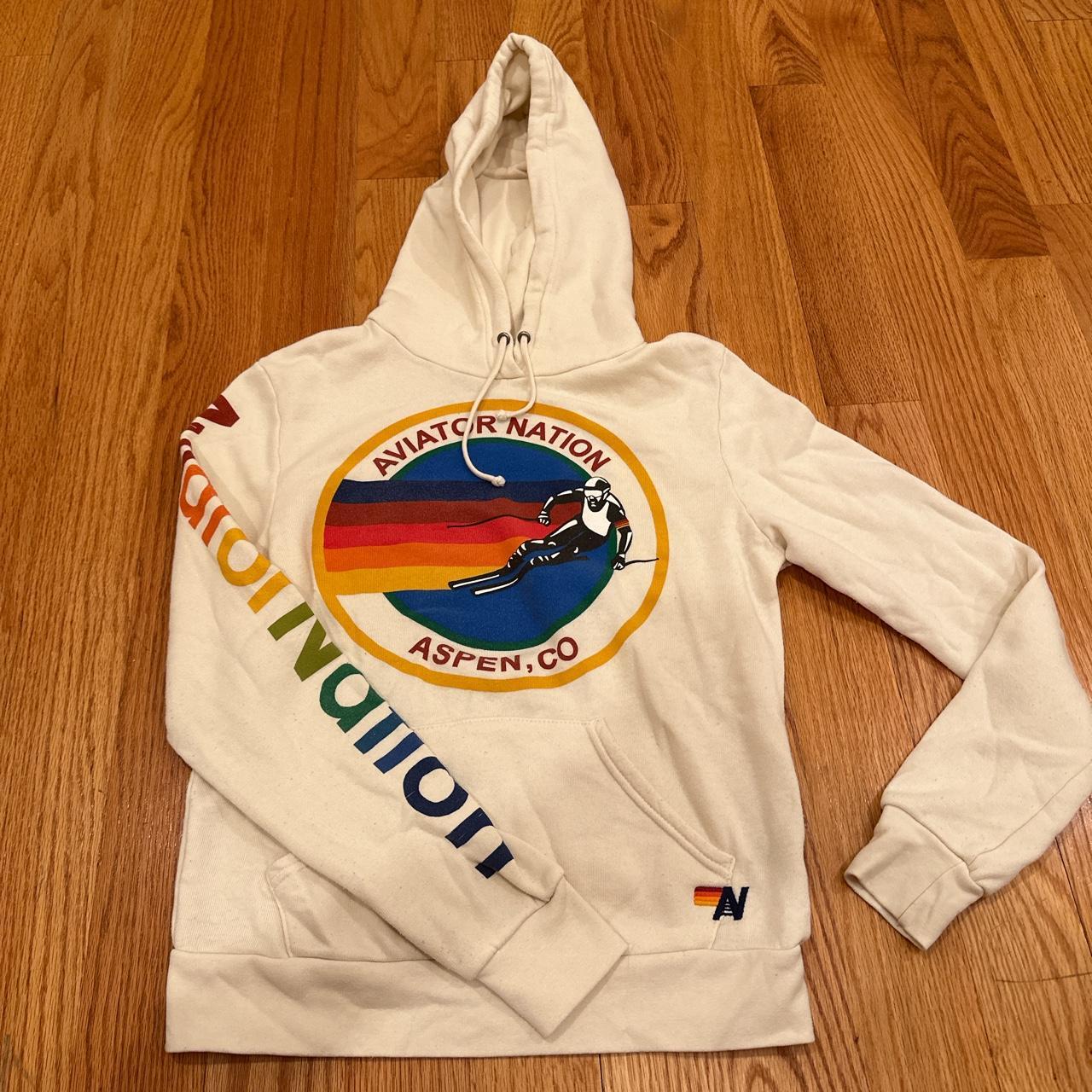 Aviator Nation sweatshirt ⚡️💗 Worn once Size... - Depop