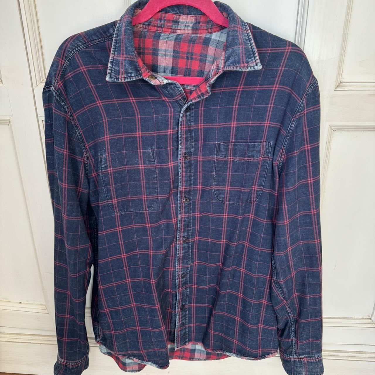 Faherty reversible shirt - Depop