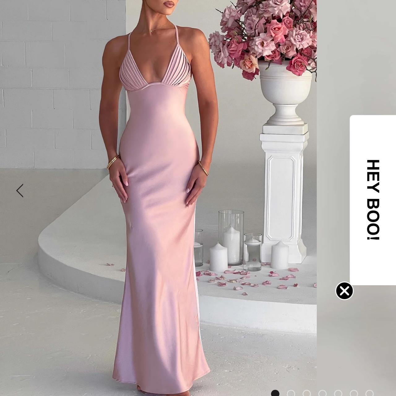 Miriam Maxi Dress - Blush XS - Depop