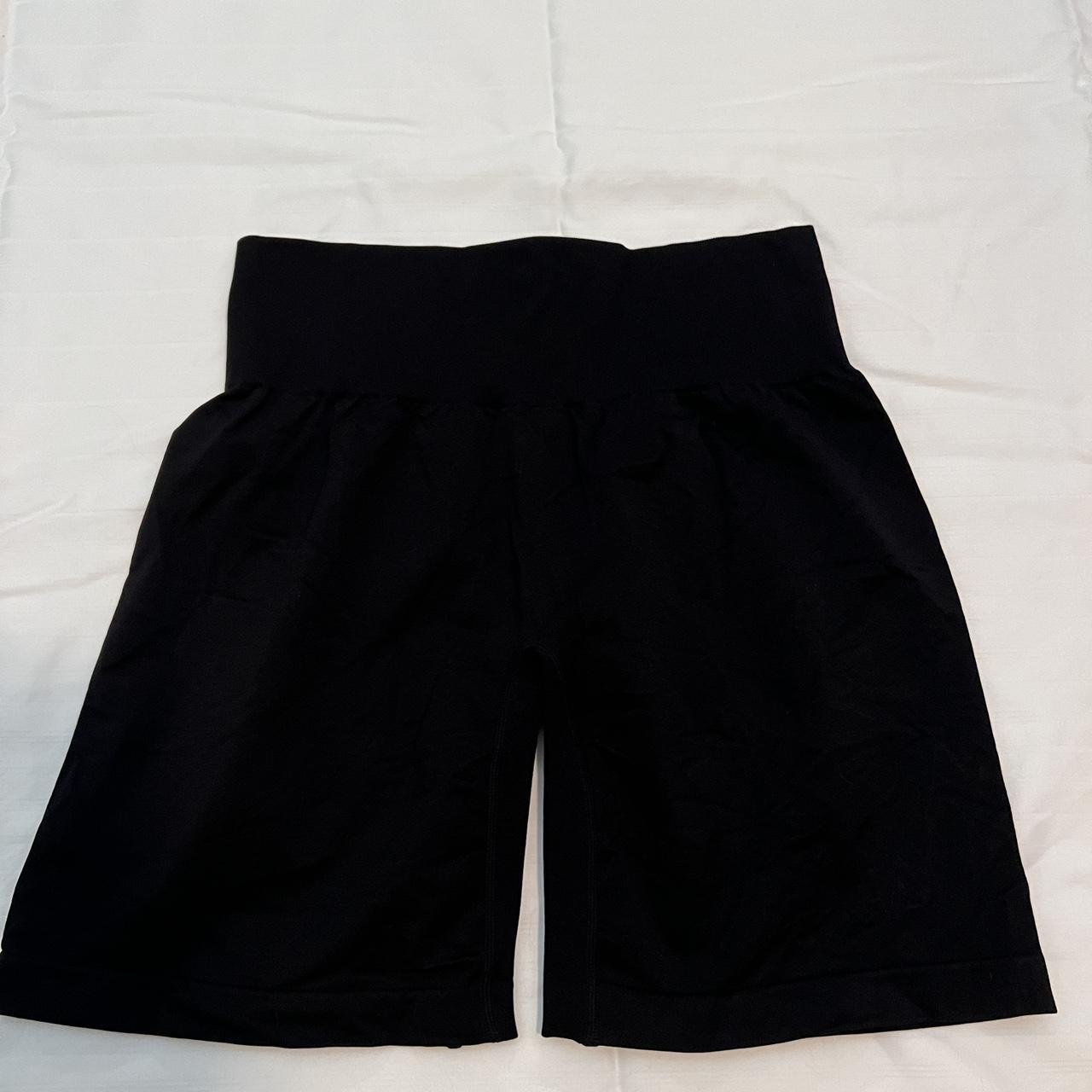 Nvgtn Black Biker Shorts Never Worn Bikershorts Depop