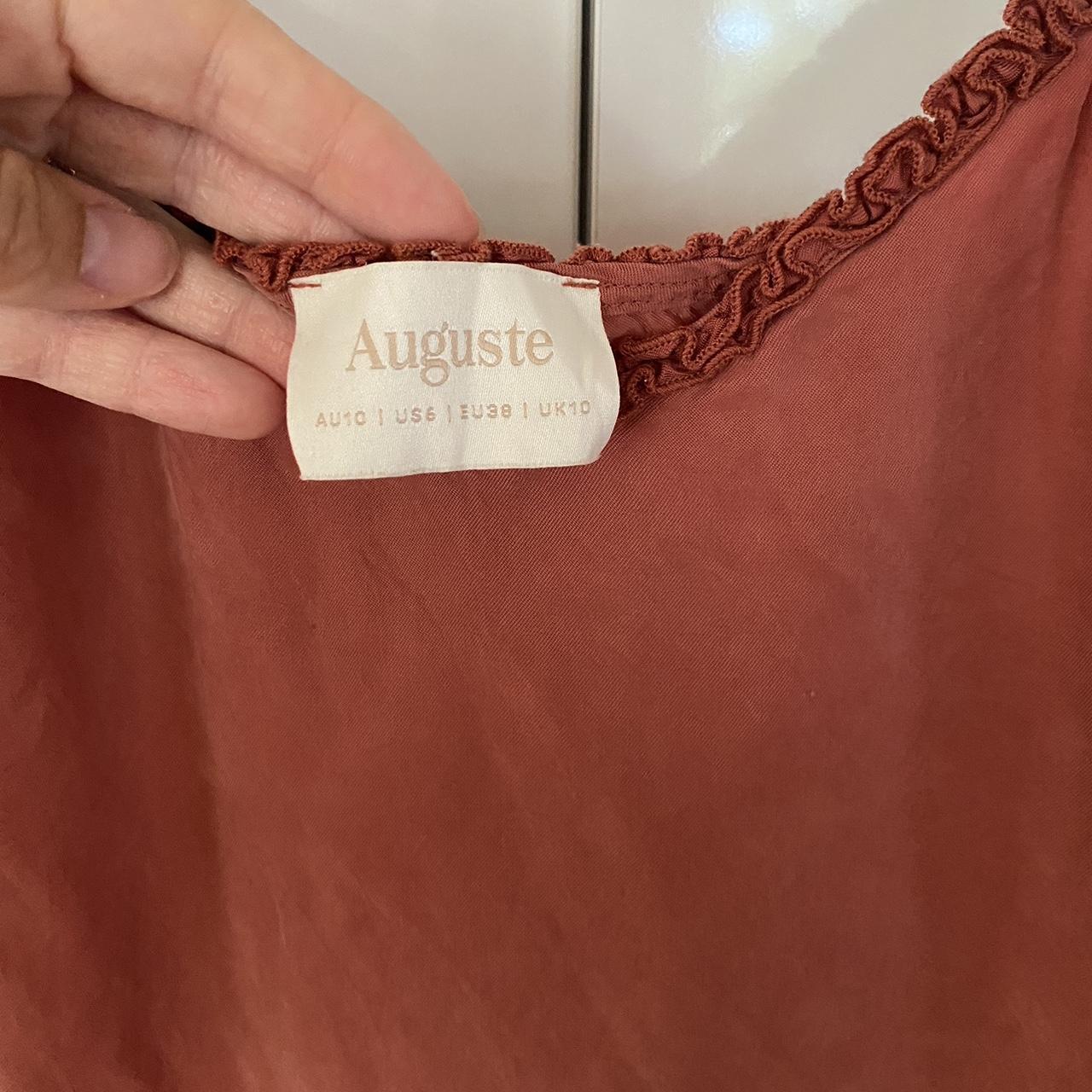 AUGUSTE the label honey slip mini dress Good... - Depop