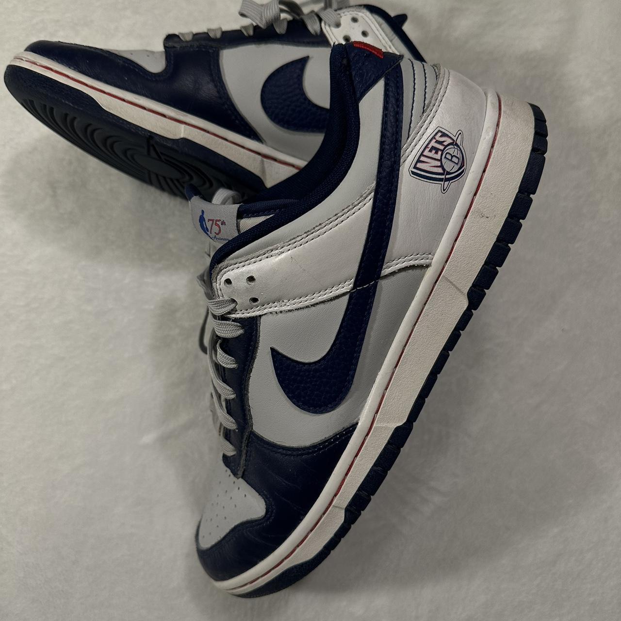 Nike dunk low Brooklyn nets - Depop