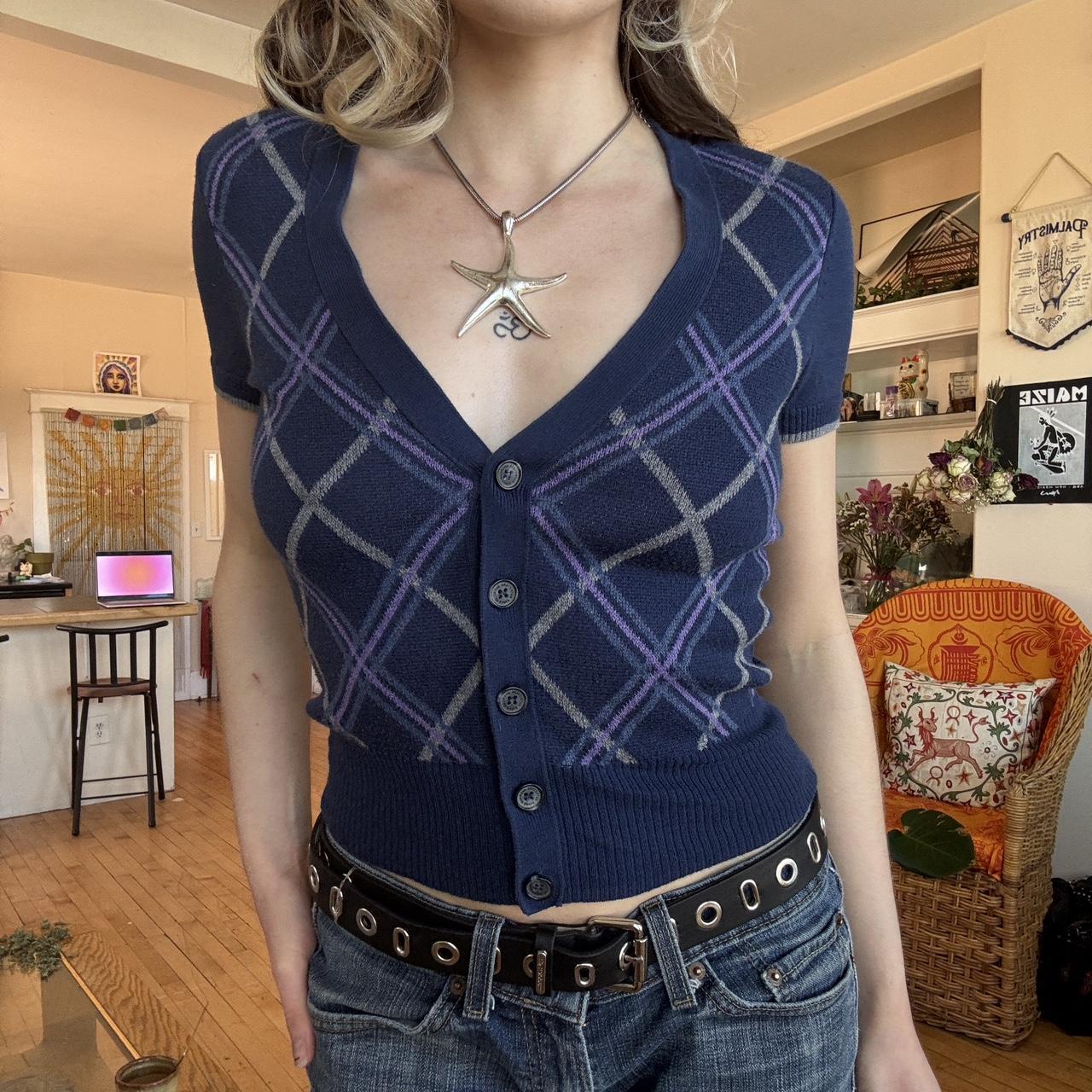 vintage preppy american eagle coquette cottage... | Depop