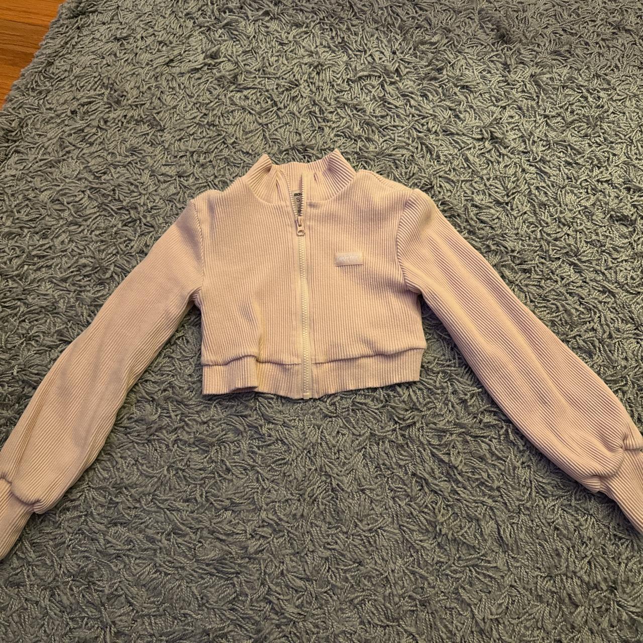 Light pink Bo+Tee turtleneck long sleeve. - Depop