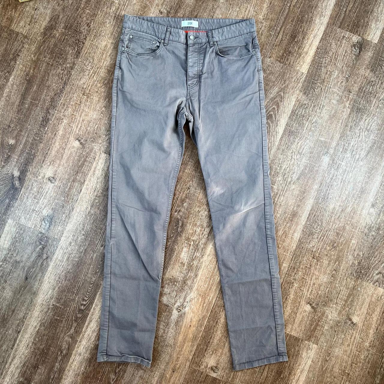 Men’s Spoke London fives pants Gray Tapered Straight... | Depop