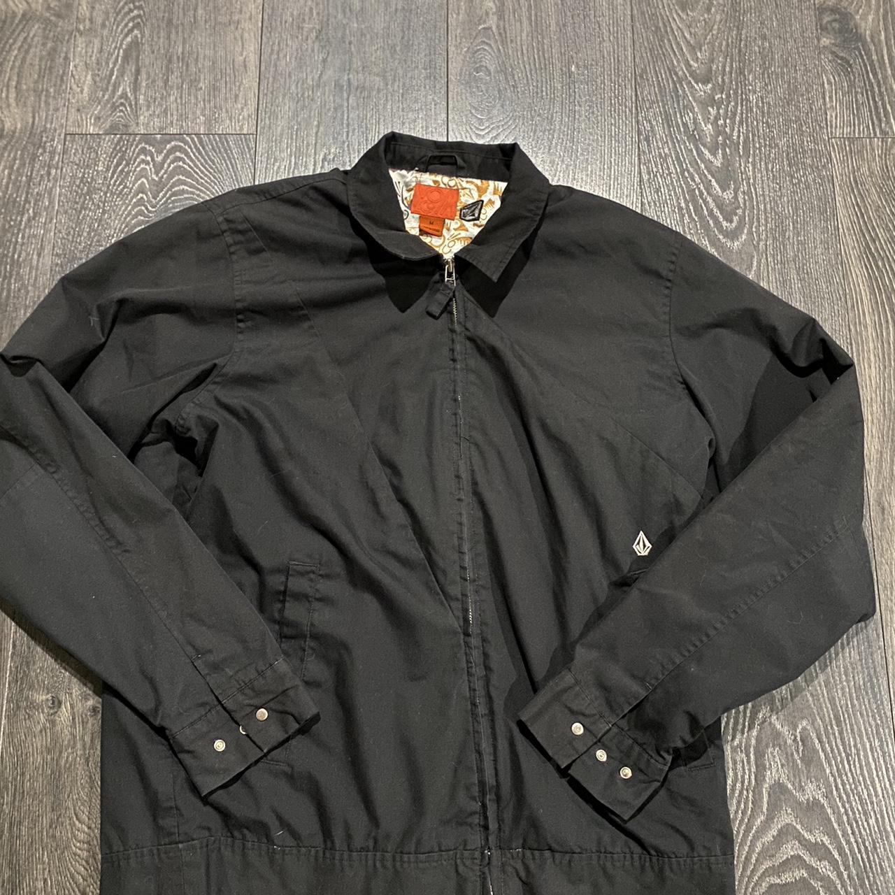 Vintage Volcom Stone satin lined bomber jacket men’s... - Depop