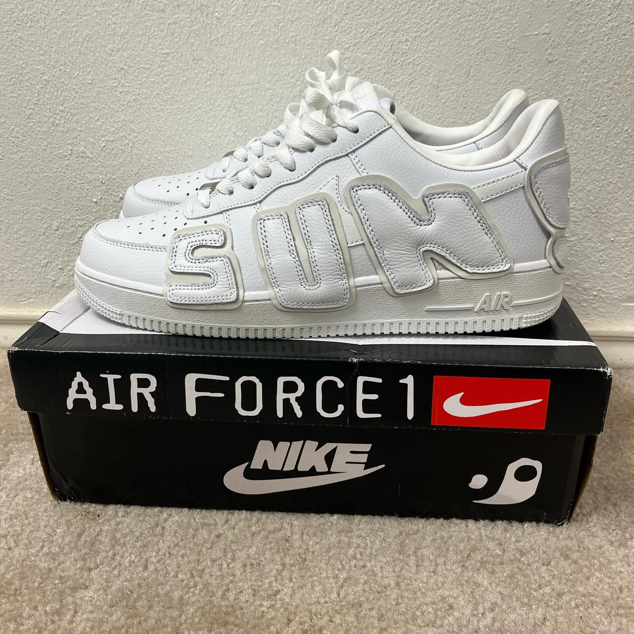Nike CPFM Forces (White) Size 12 With Box $220 Or... - Depop
