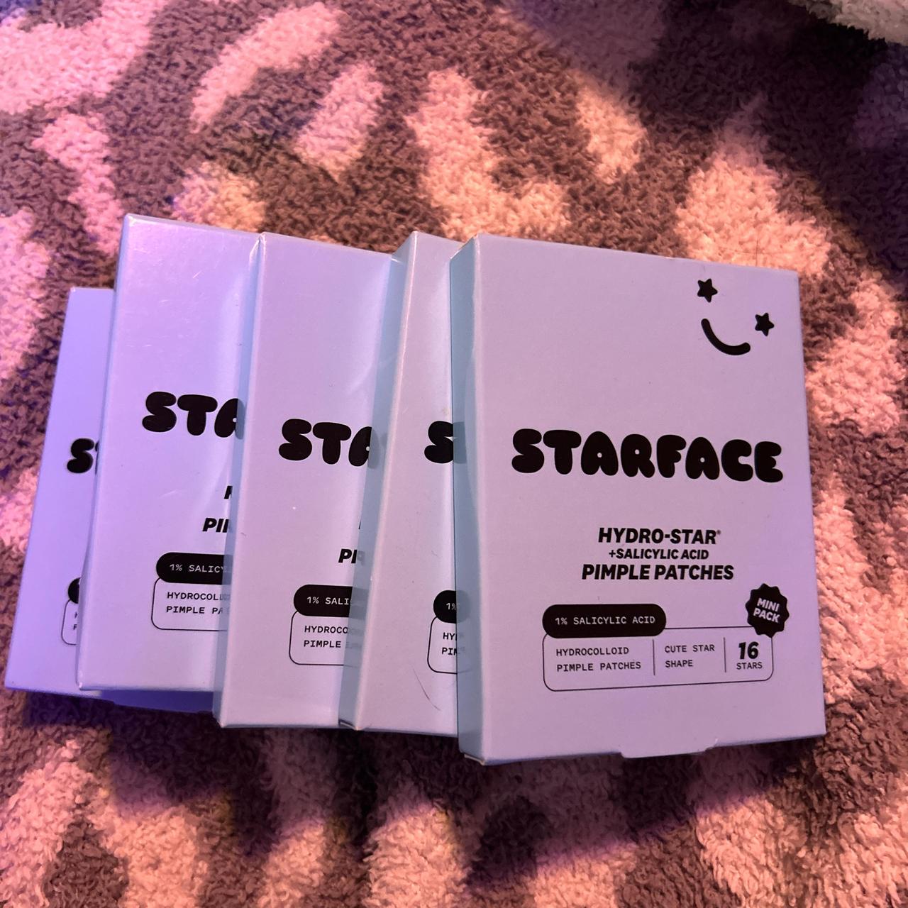 Bundle of 5 star face pimple patches - Depop